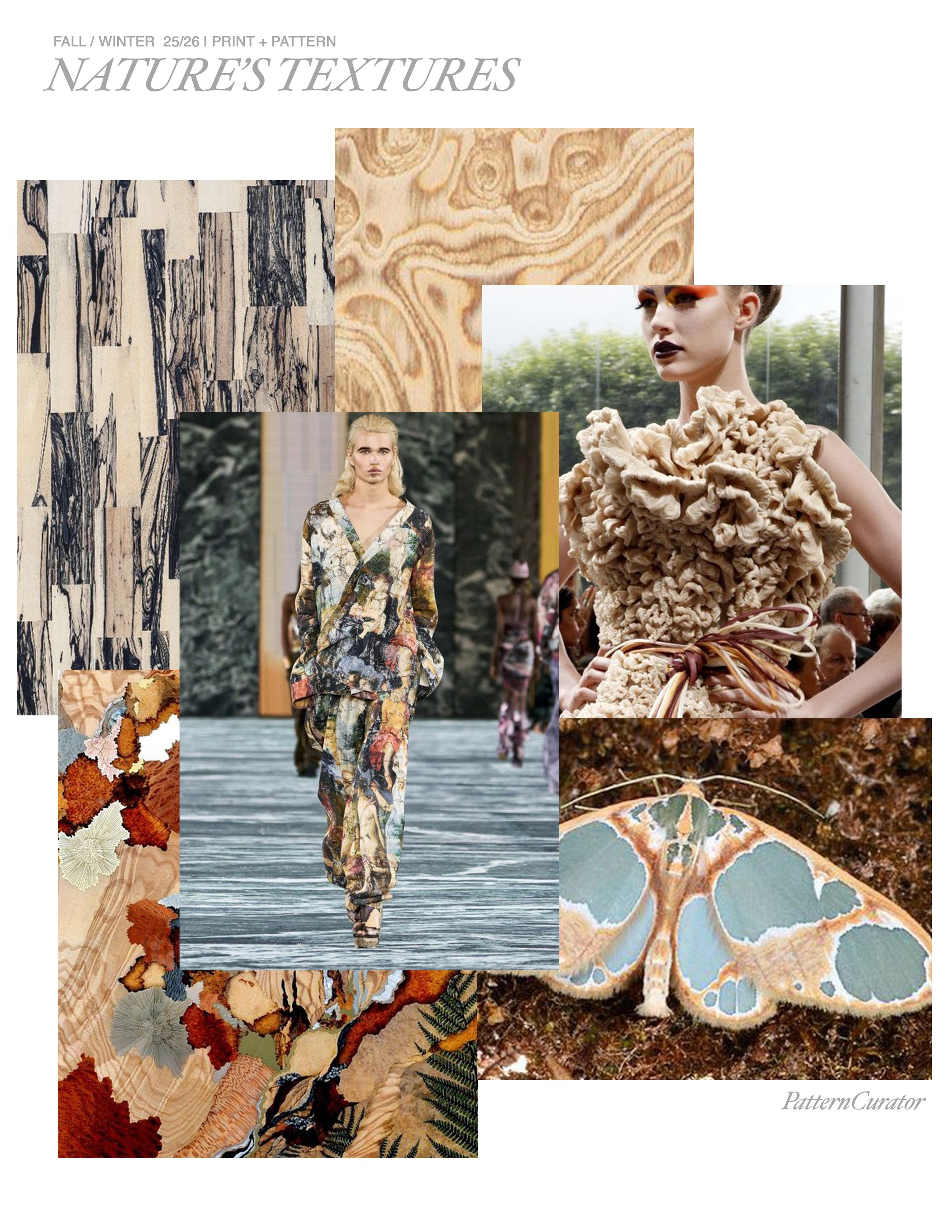 Pattern Curator Trend Service NATURE'S TEXTURES