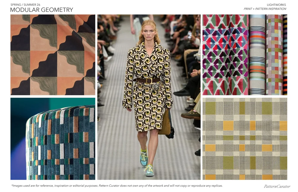 Pattern Curator Trend Service MODULAR GEOMETRY