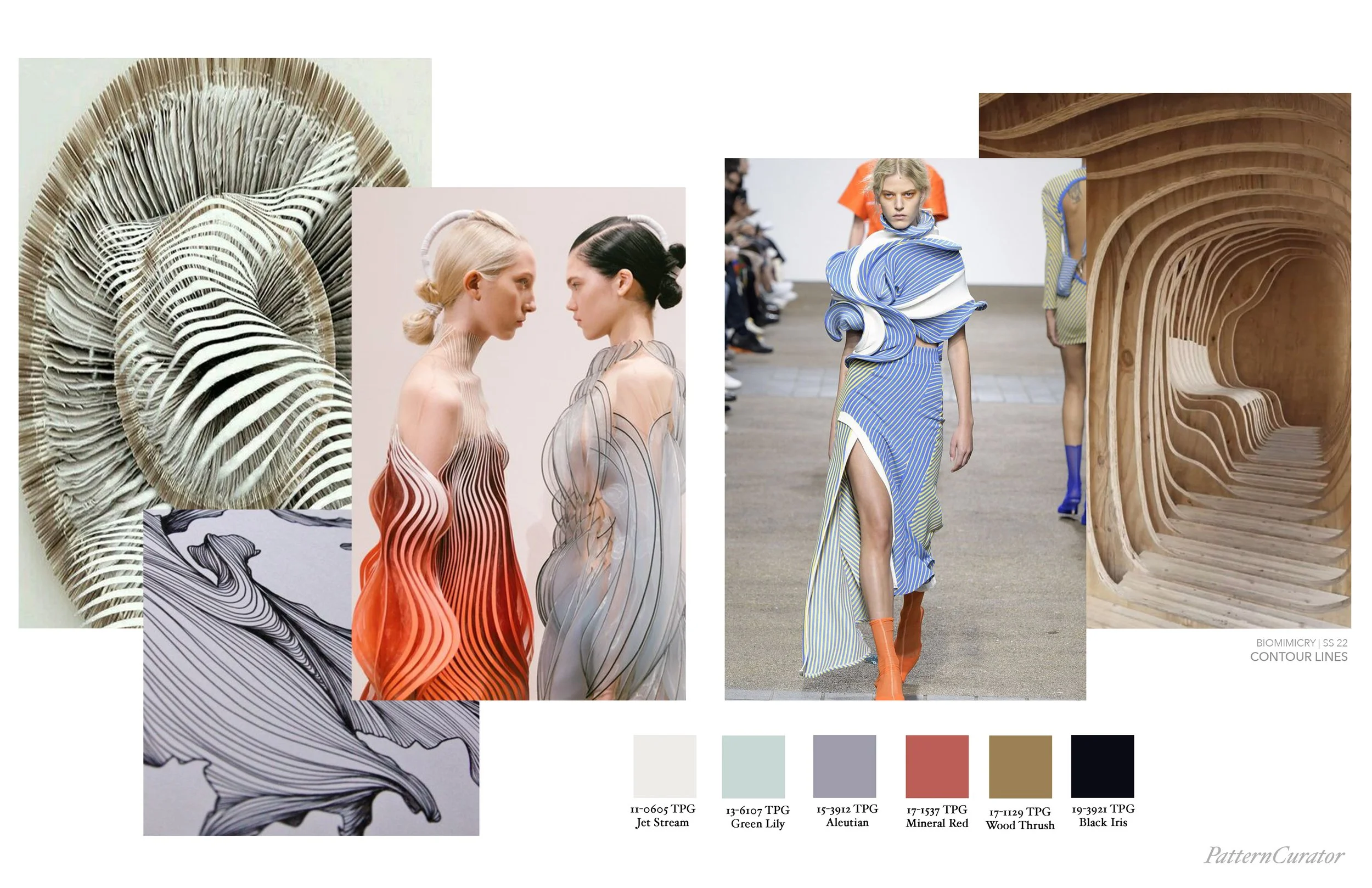 Pattern Curator Trend Service CONTOUR LINES