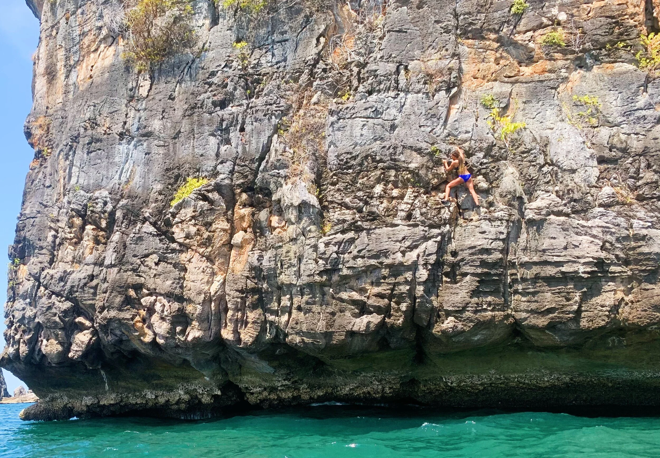 Deep Water Soloing Thailand