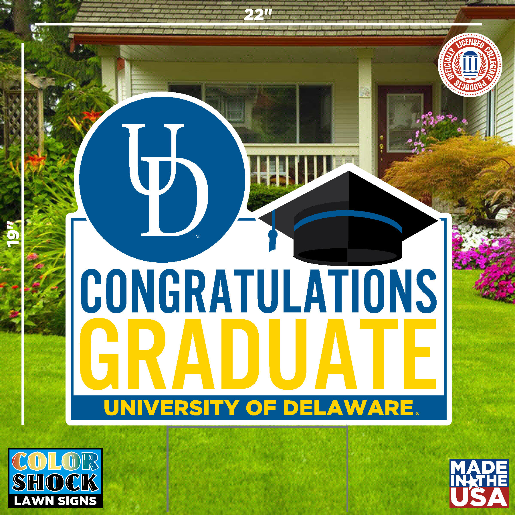College and Universities — Custom Lawn Sign