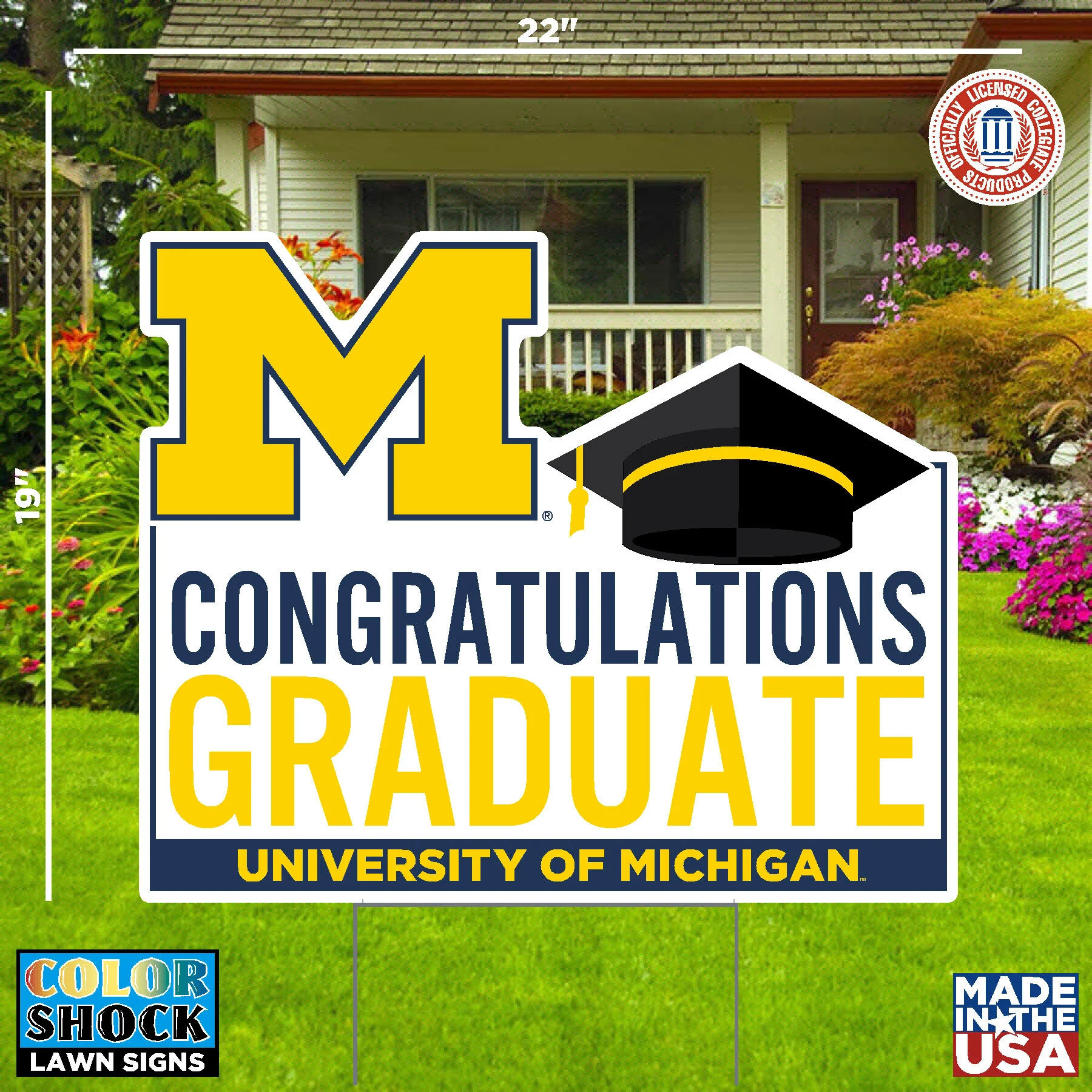 College and Universities — Custom Lawn Sign