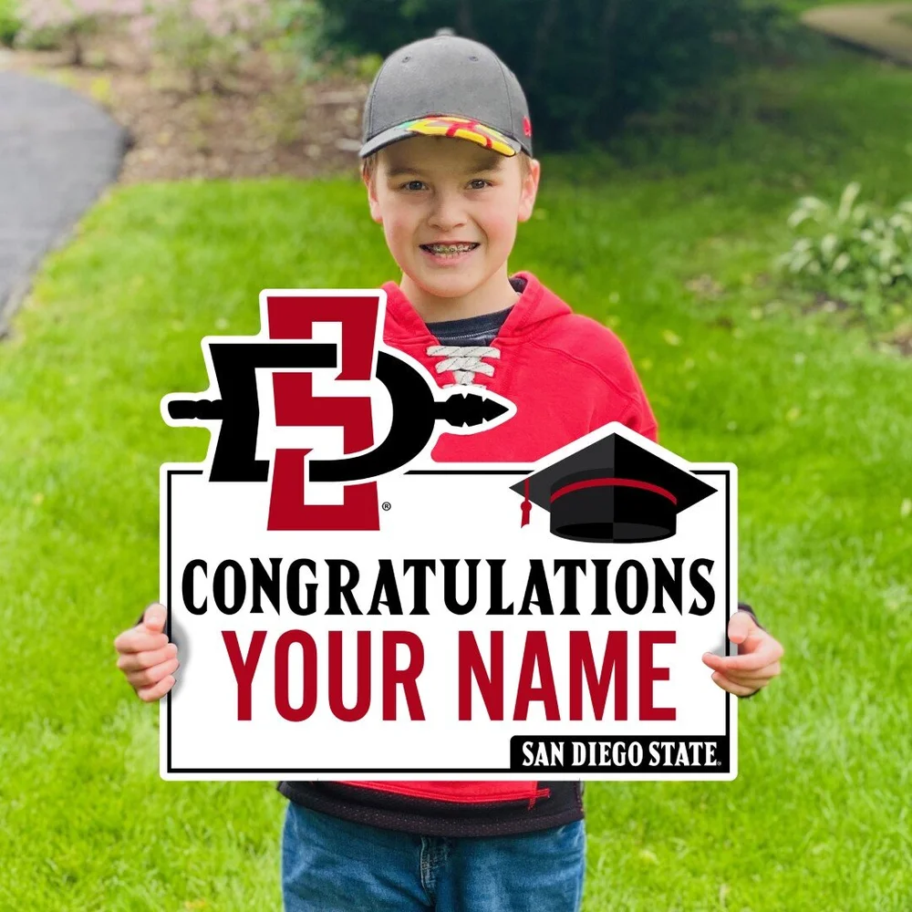 SDSU — Custom Lawn Sign