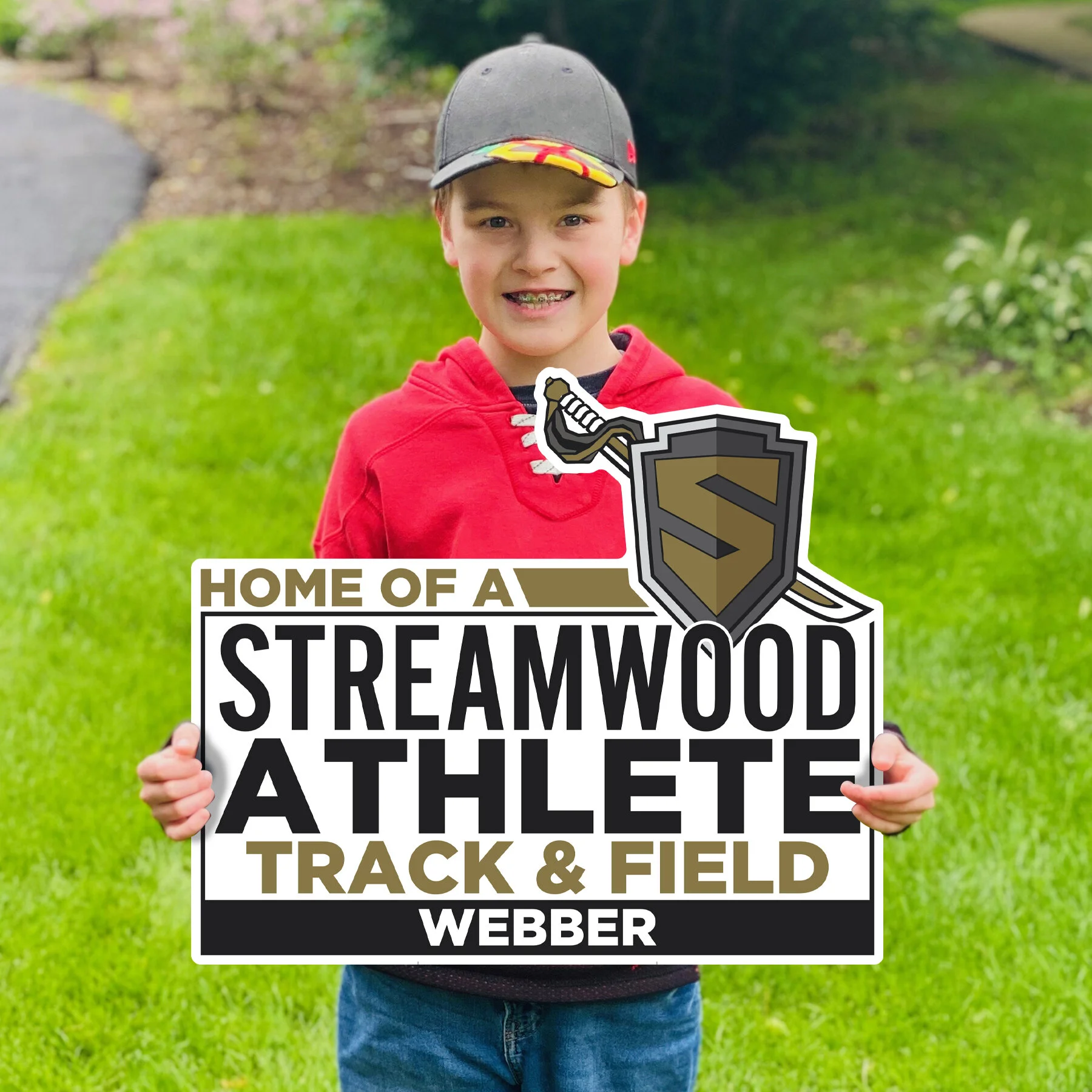 Streamwood High School — Custom Lawn Sign