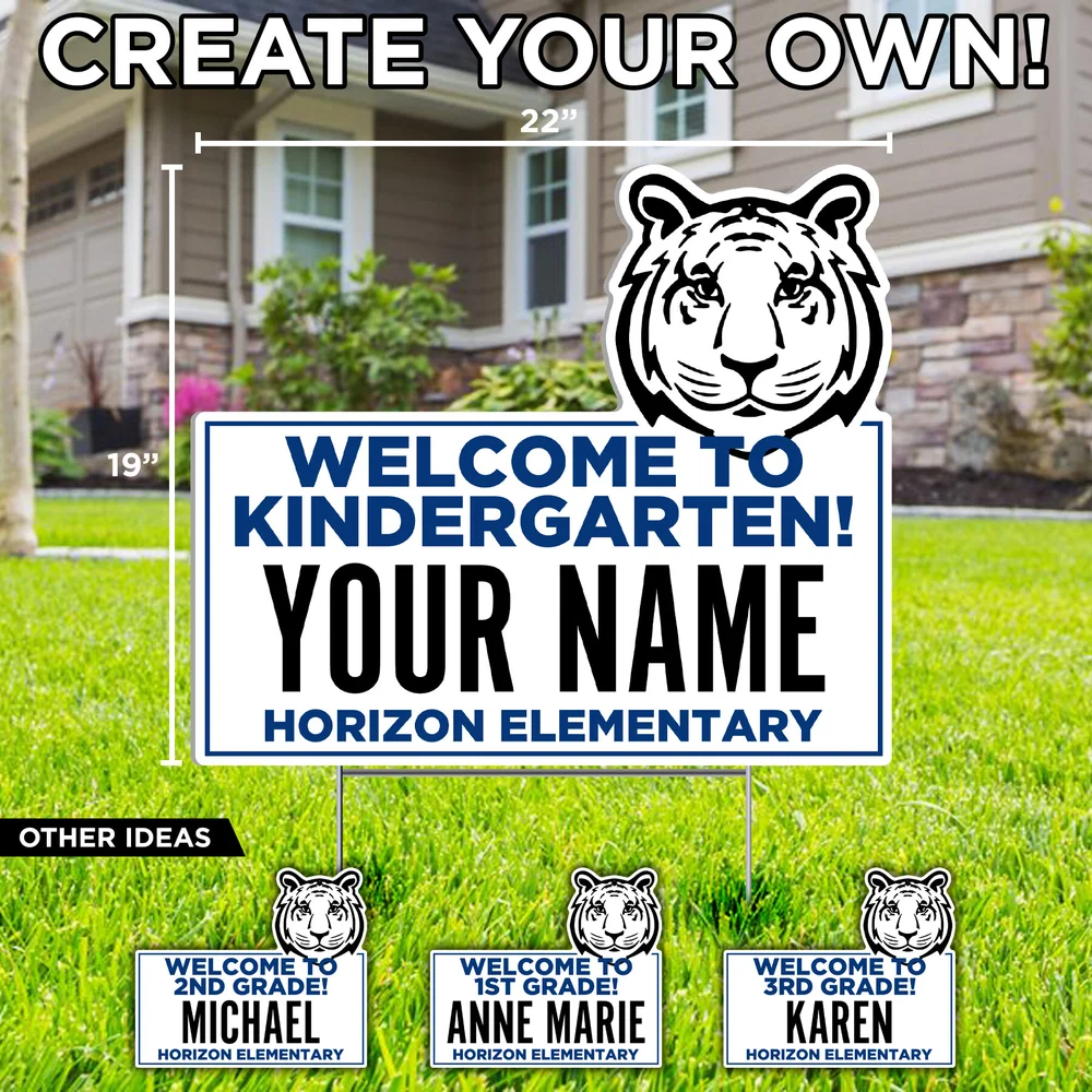 Welcome To Kindergarten Sign