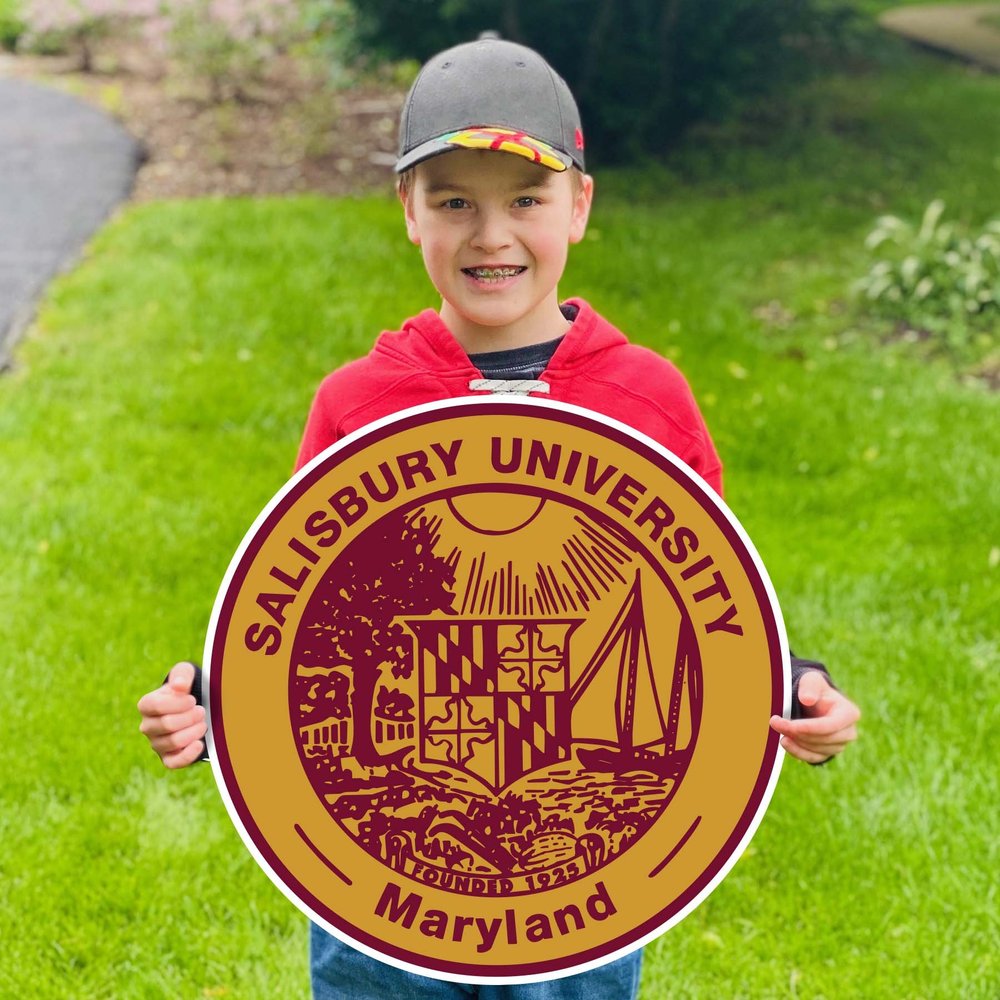 Salisbury University Bookstore — Custom Lawn Sign