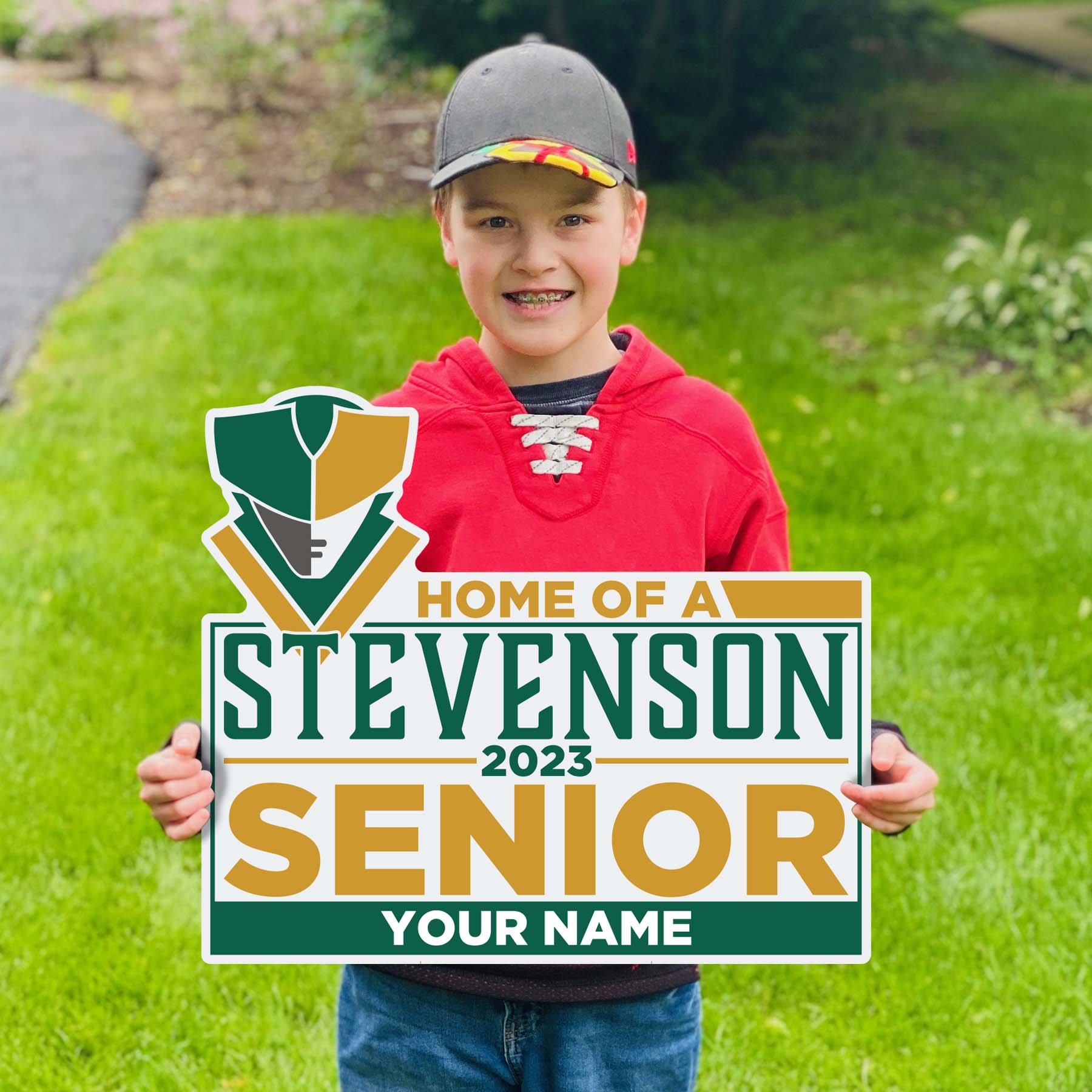 Stevenson High School — Custom Lawn Sign