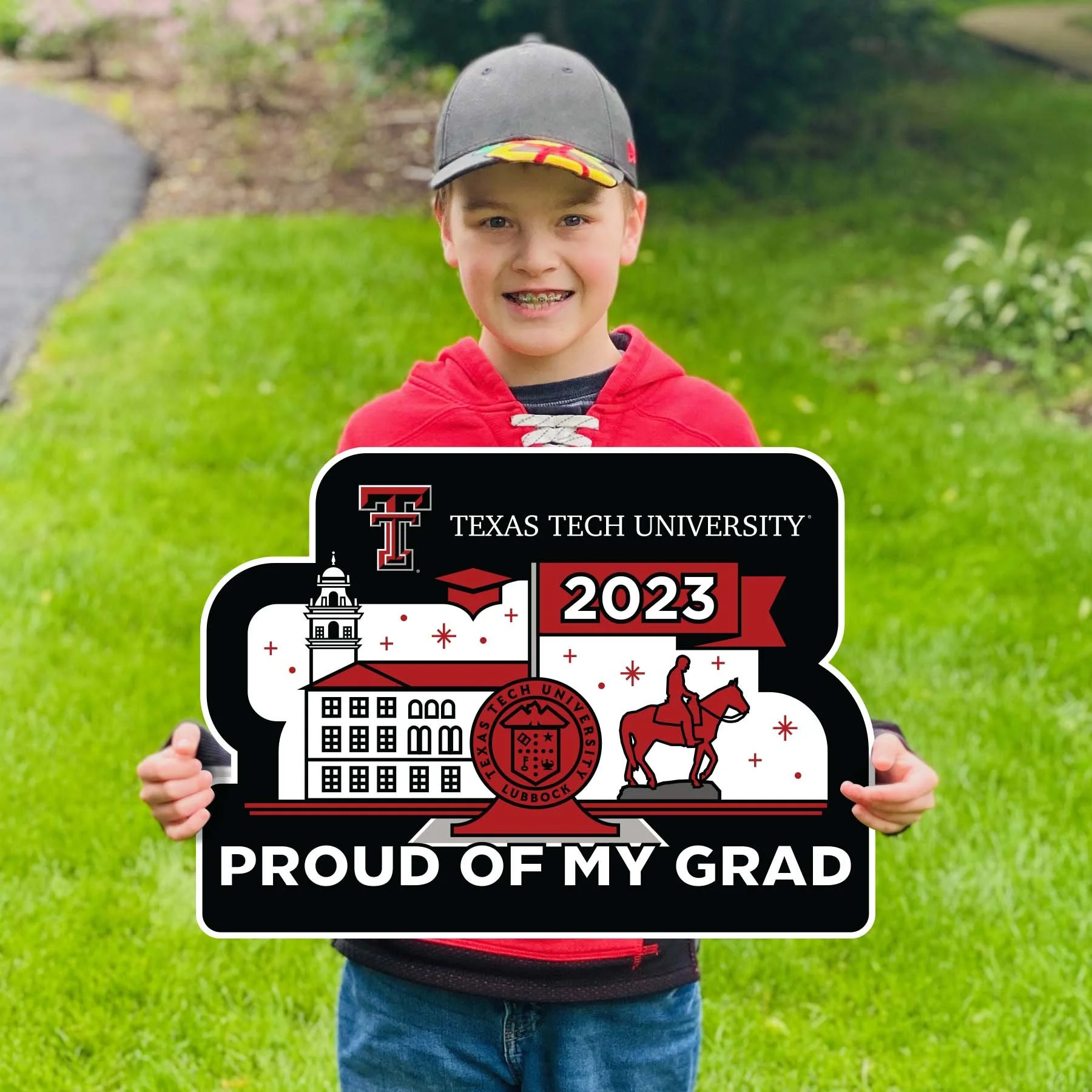 Texas Tech University — Custom Lawn Sign