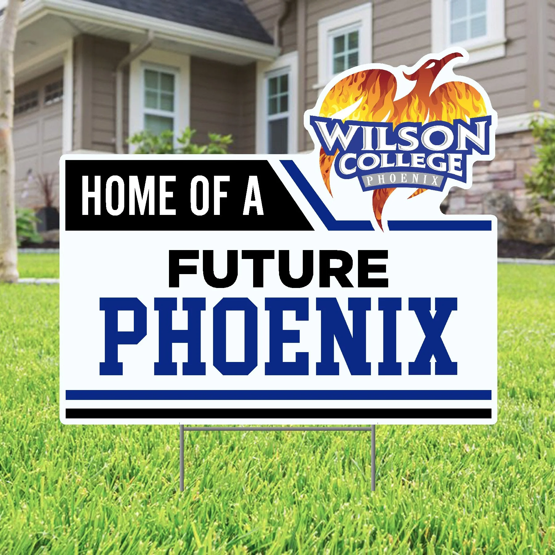 Wilson College — Custom Lawn Sign