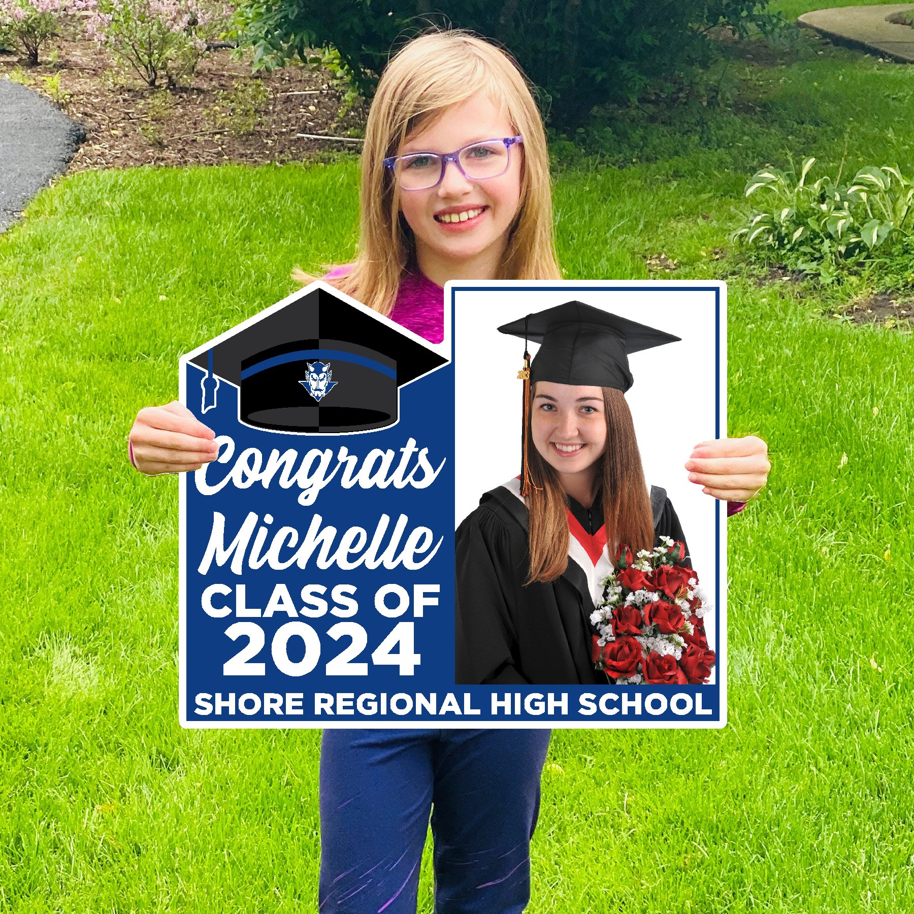 Shore Regional High School — Custom Lawn Sign