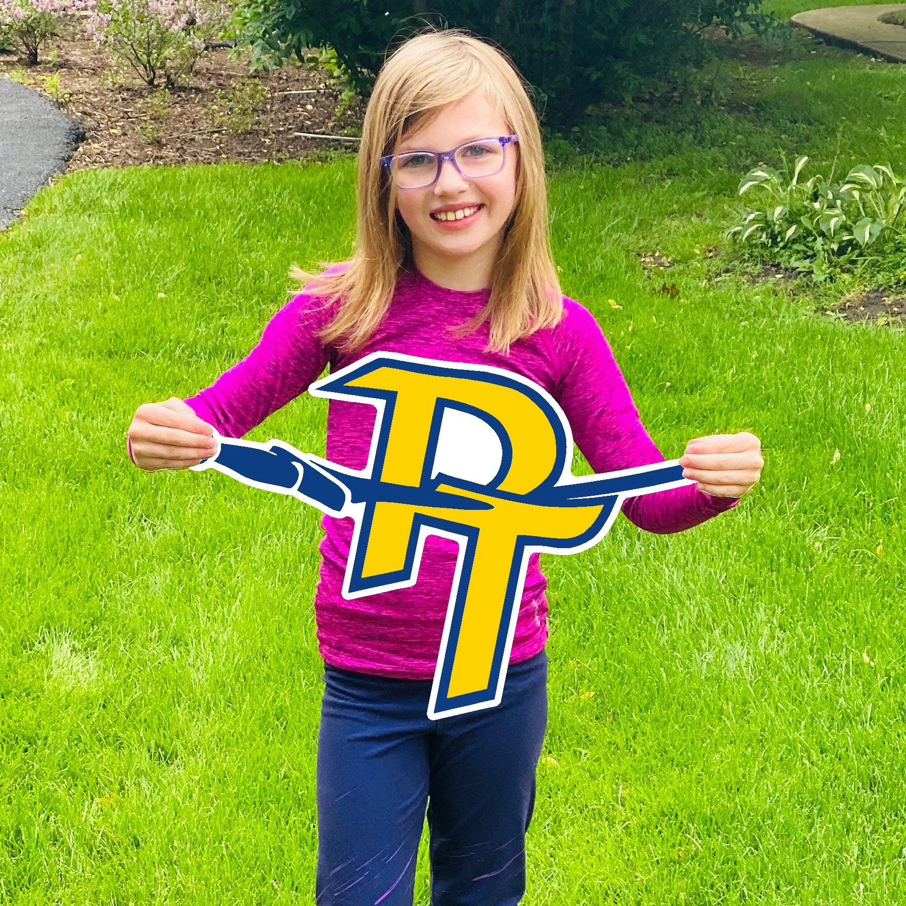 Pine Tree High School — Custom Lawn Sign