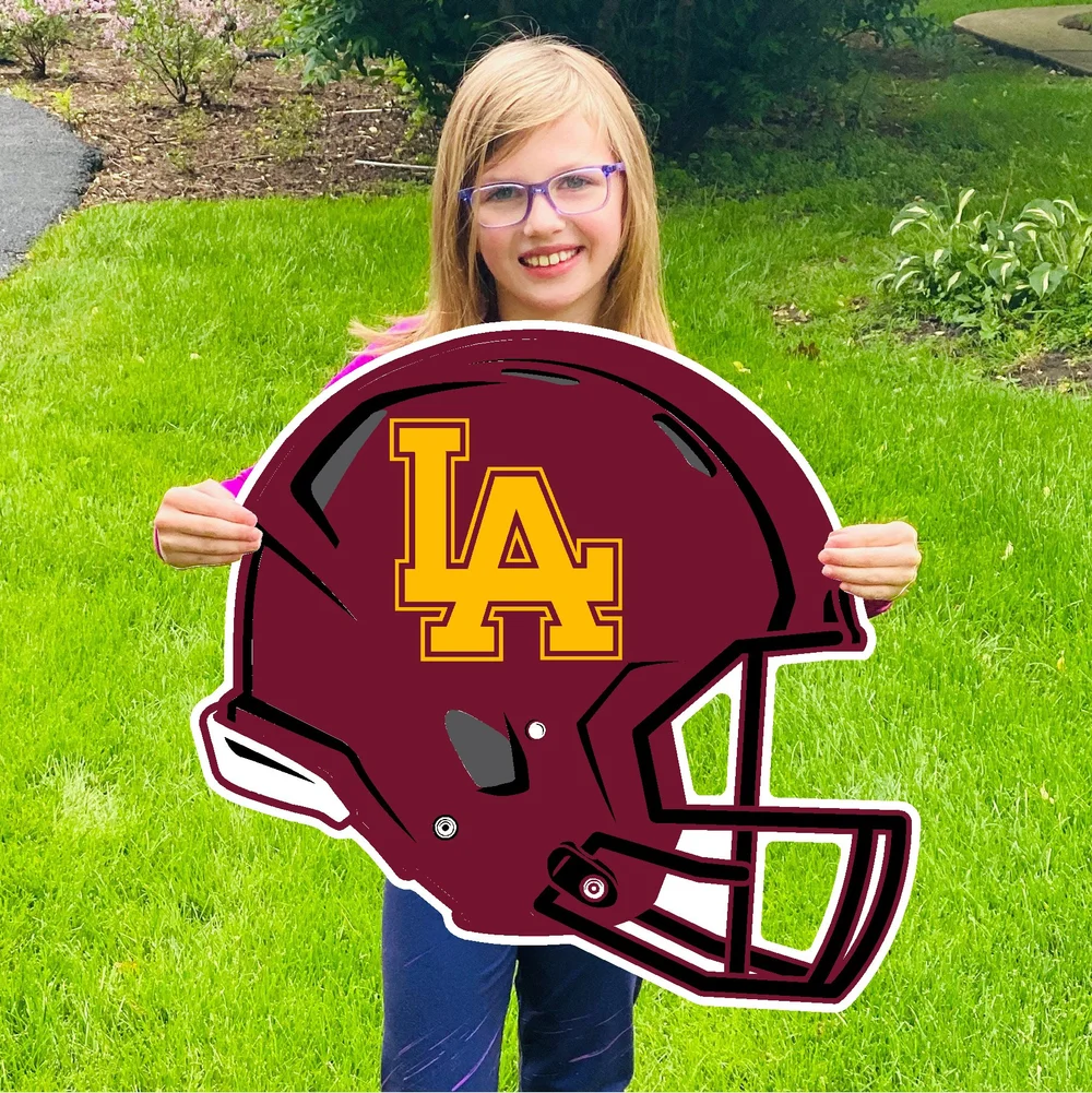 Loyola Academy — Custom Lawn Sign