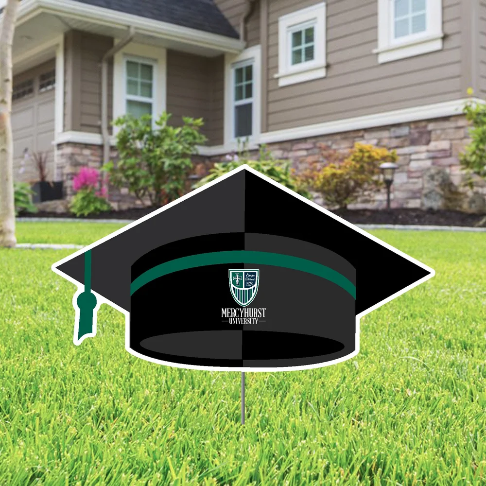 MERCYHURST UNIVERSITY — Custom Lawn Sign