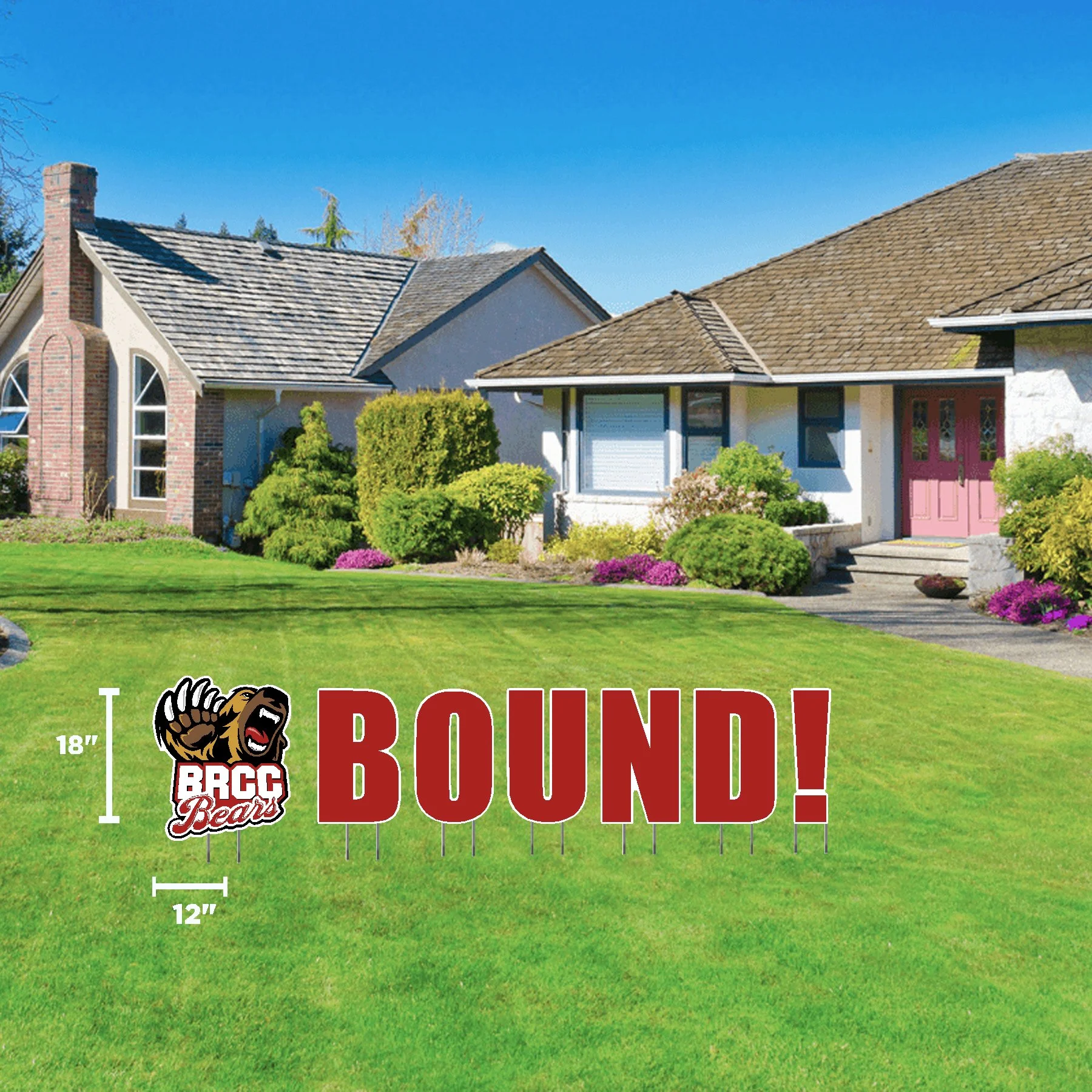 Baton Rouge Community College — Custom Lawn Sign