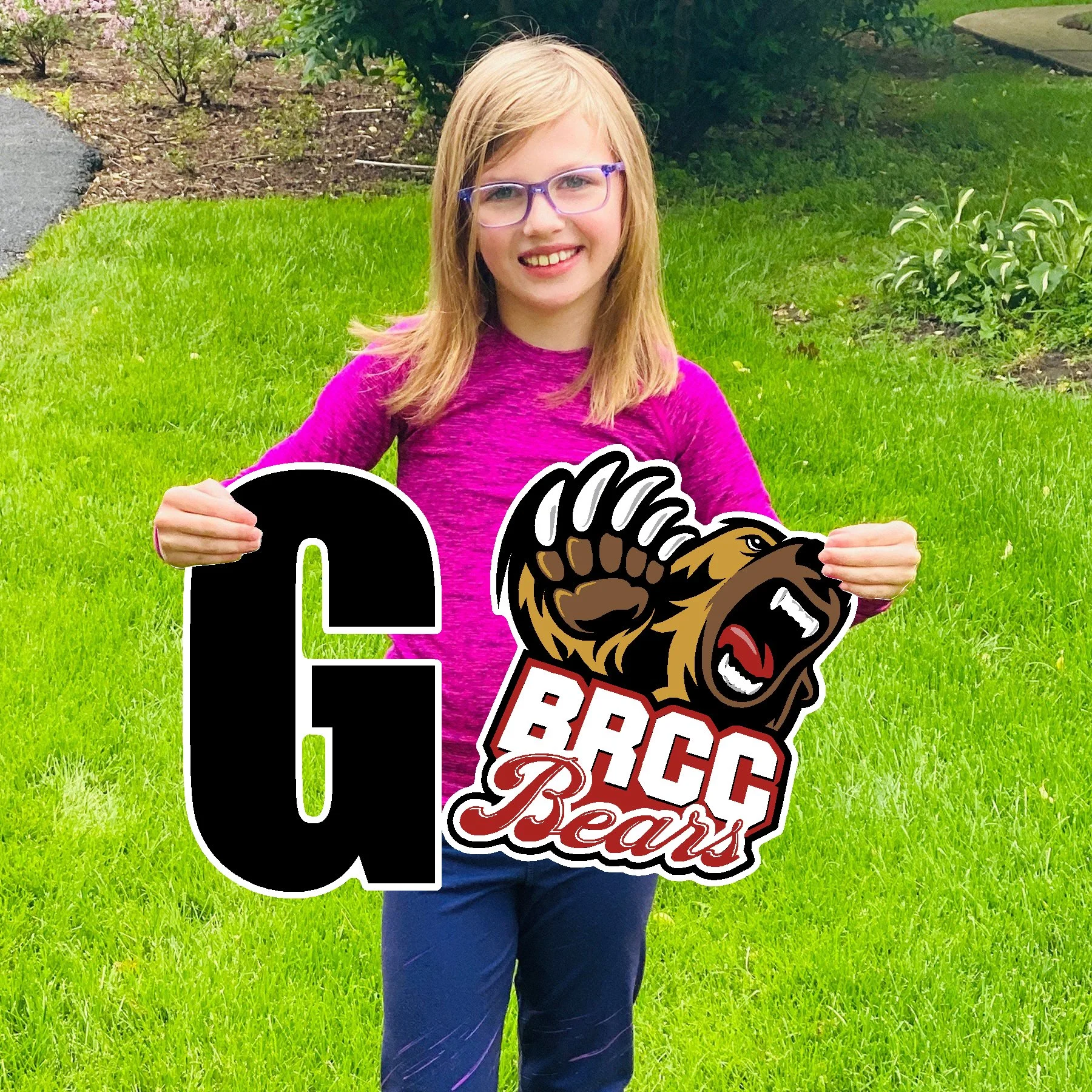 Baton Rouge Community College — Custom Lawn Sign