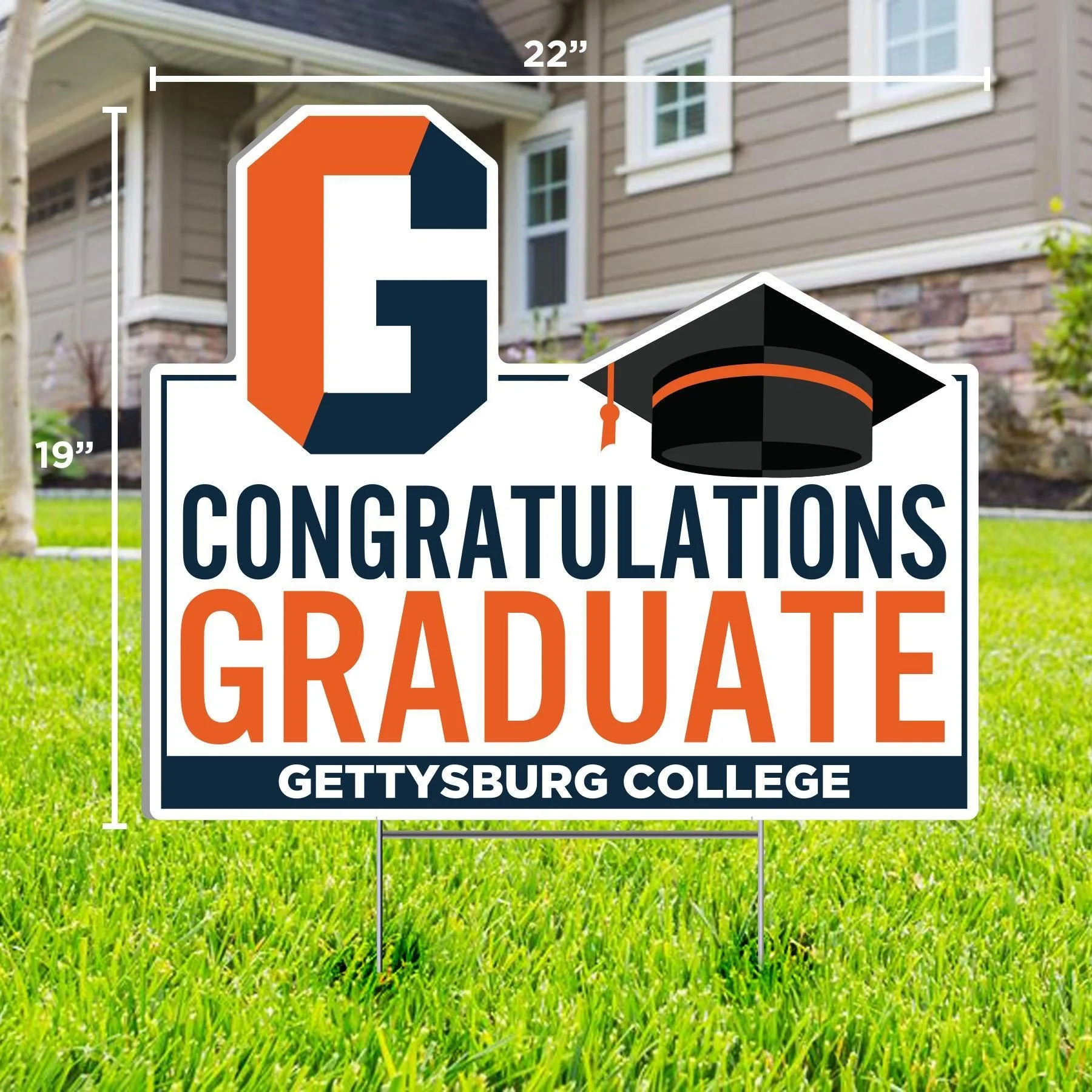 College and Universities — Custom Lawn Sign