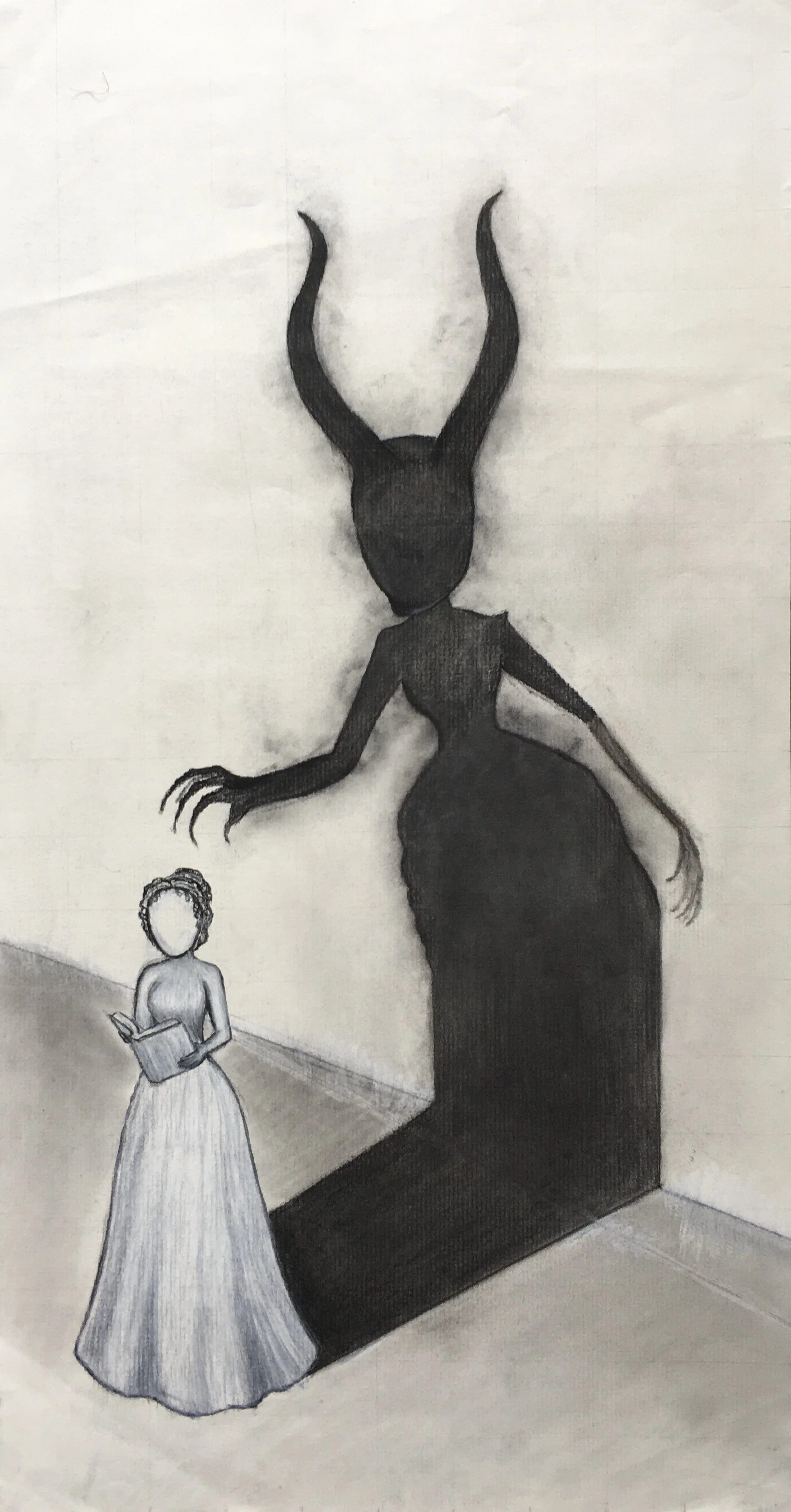 Shadow Demon Drawing