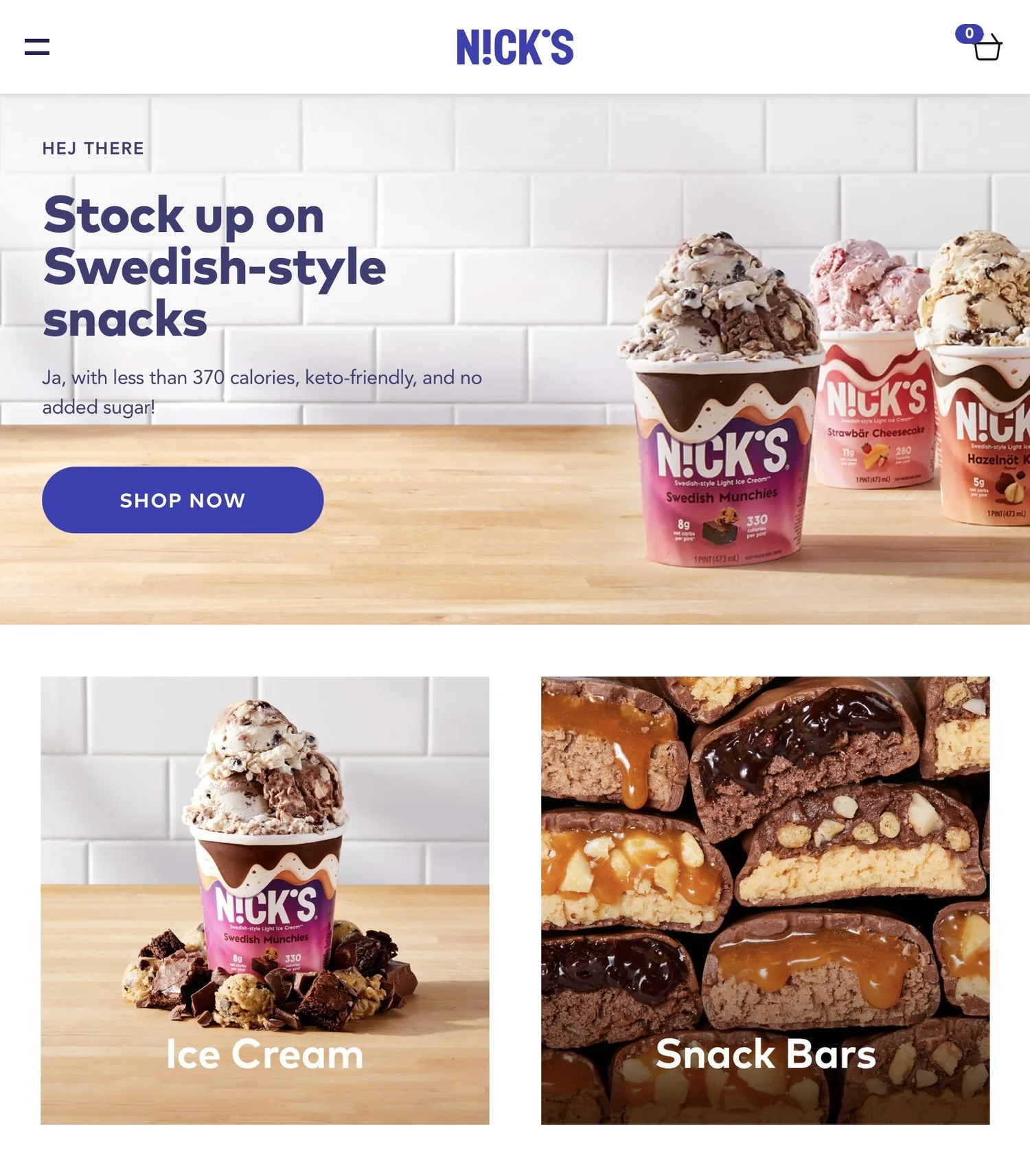 NICK'S ICE CREAM: Swedish-style Light Ice Cream :: Leslie Grow ...