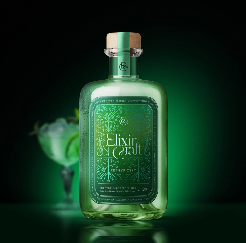 Logo & Packaging design for Elixir Craft — Lisa Mallinson