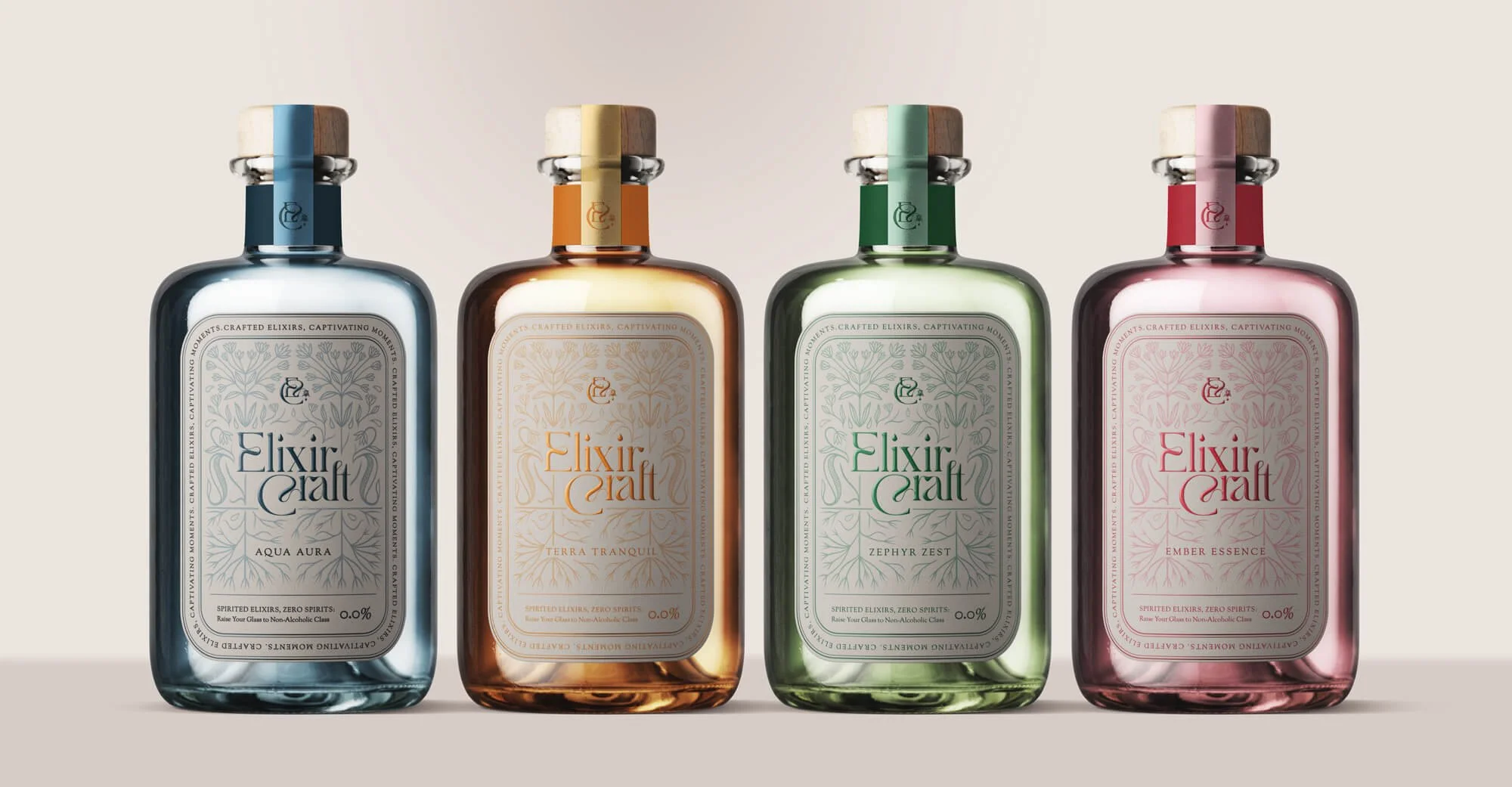 Logo & Packaging design for Elixir Craft — Lisa Mallinson