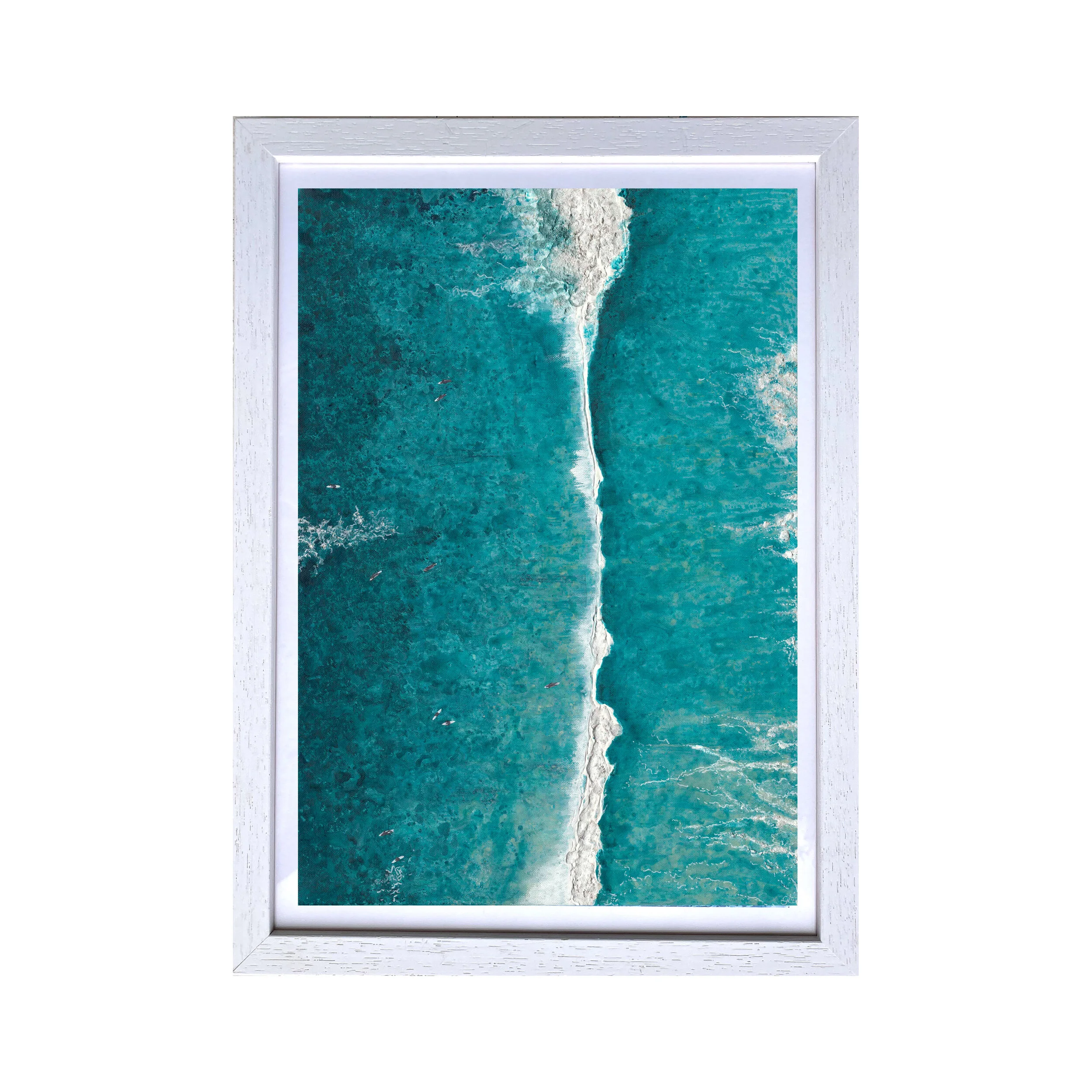 'Paddle Out' Limited edition print of Watergate Bay, Newquay - Cornwall ...