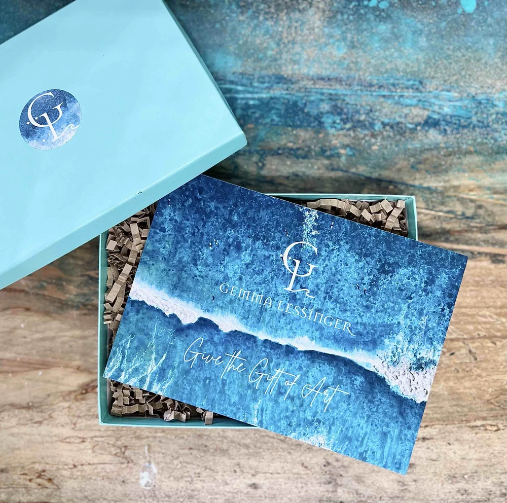 Breaking Wave Limited Edition Print | Gemma Lessinger Art — Gemma Lessinger