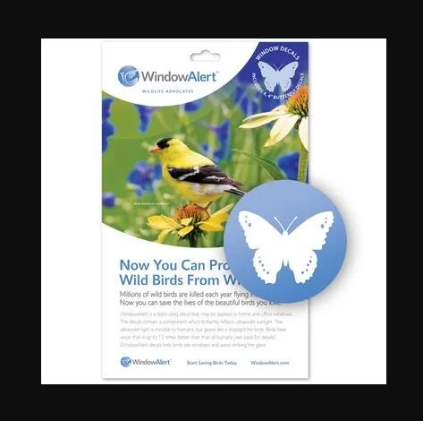 Bird's Eye View Window Strike Decals by Artscape — Portland Audubon ...