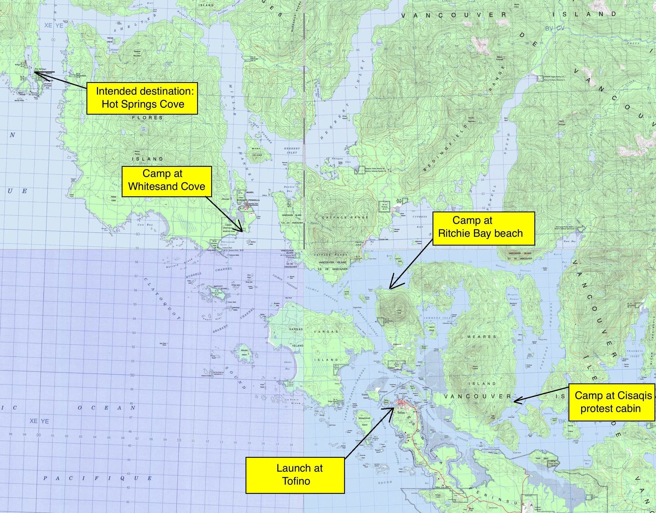 Kayaking Trip Report: Clayoquot Sound, Vancouver Island, BC 23–30 Dec ...
