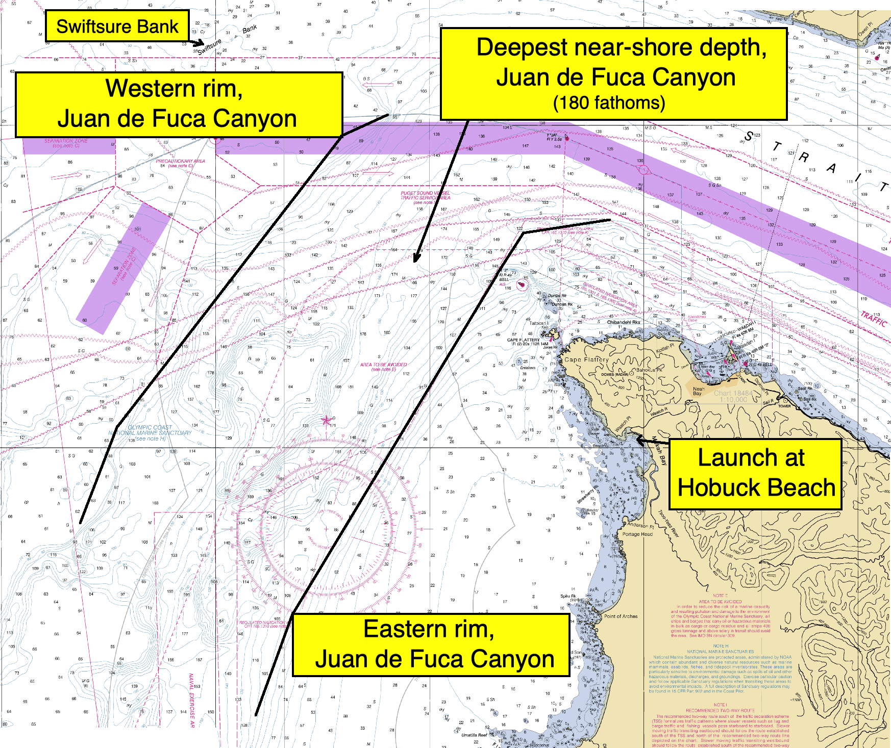 Kayaking Trip Report: Juan de Fuca Canyon, Olympic Coast, WA 12 Mar ...