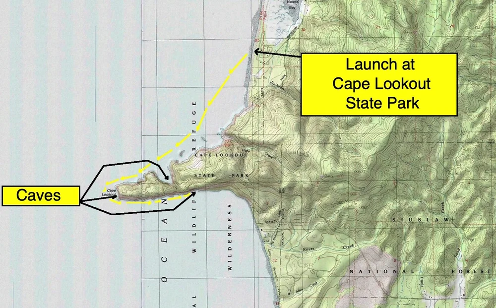 Kayaking Trip Report: Cape Kiwanda, Cape Lookout, & Cape Falcon, North ...