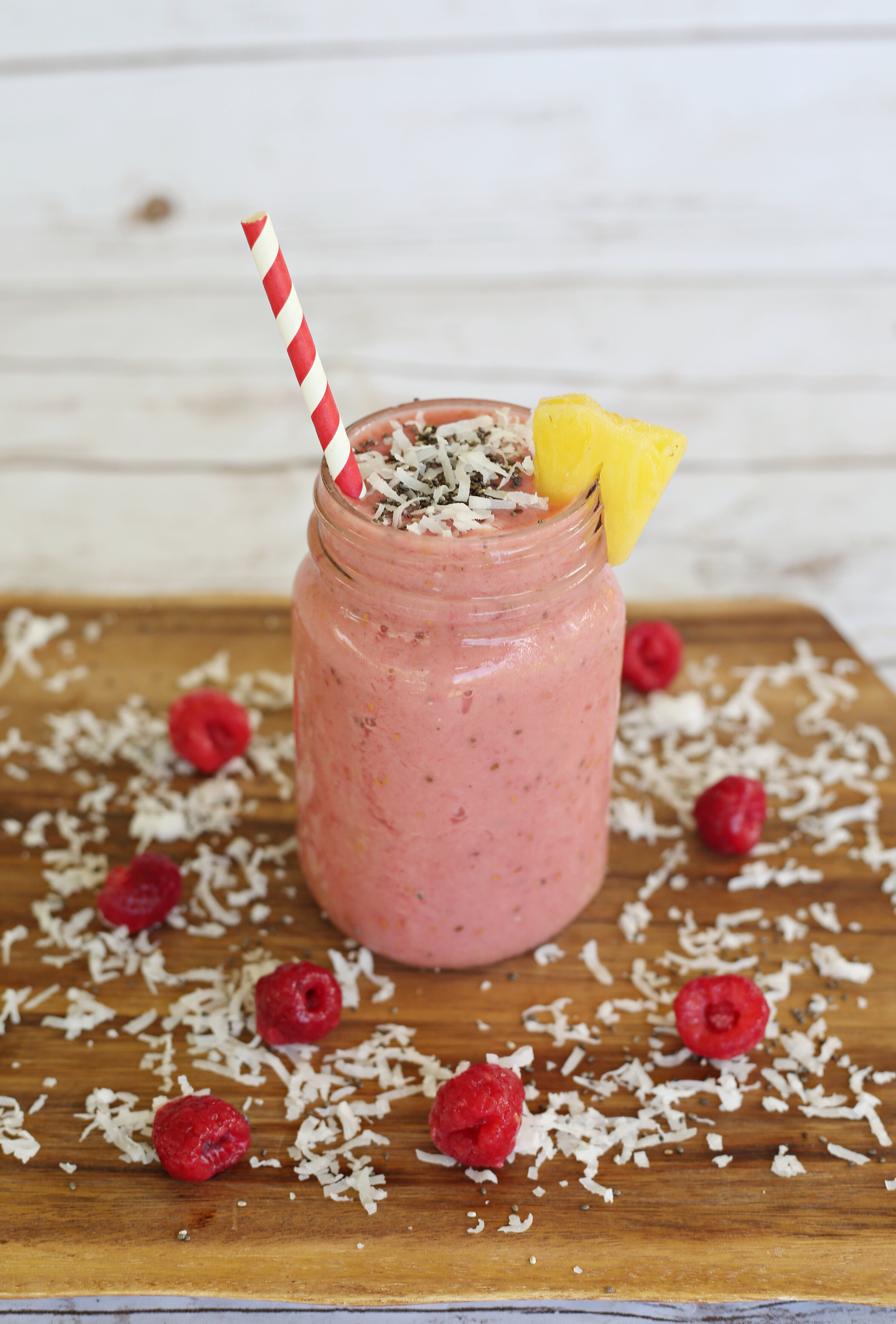 Raspberry Pineapple Smoothie Recipe — REDUCETARIAN FOUNDATION