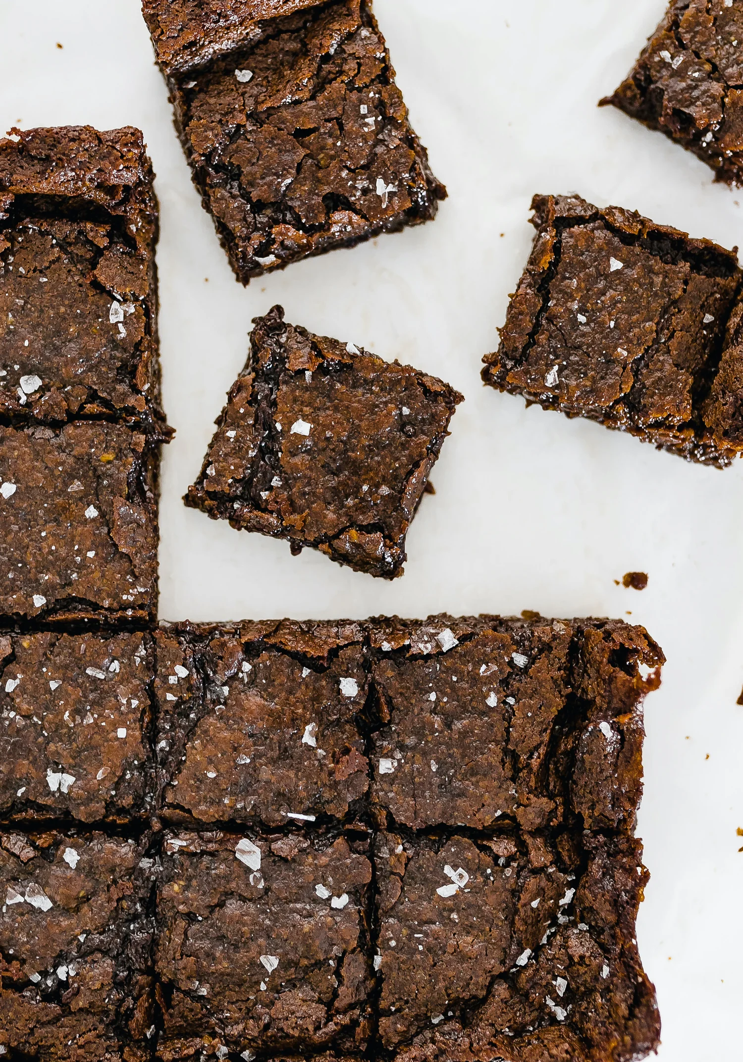 Chocolate Fudge Brownies with Sea Salt Recipe — REDUCETARIAN FOUNDATION