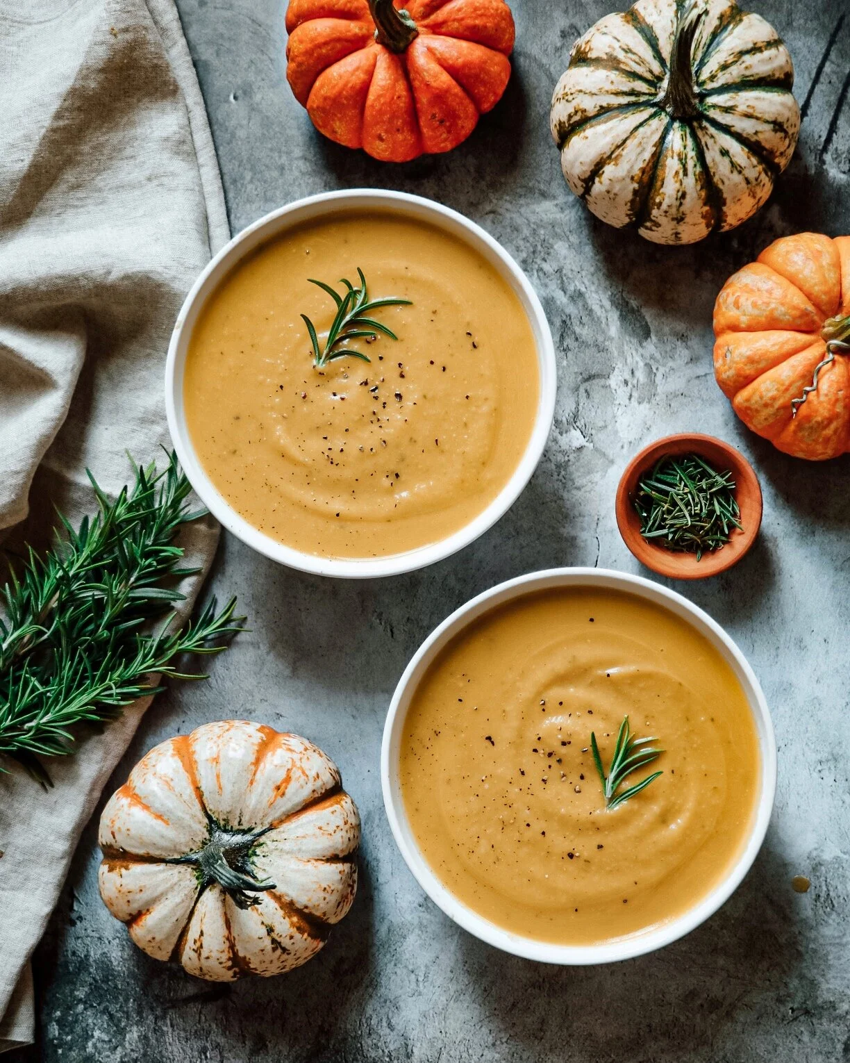 Pumpkin Rosemary Soup Recipe — REDUCETARIAN FOUNDATION