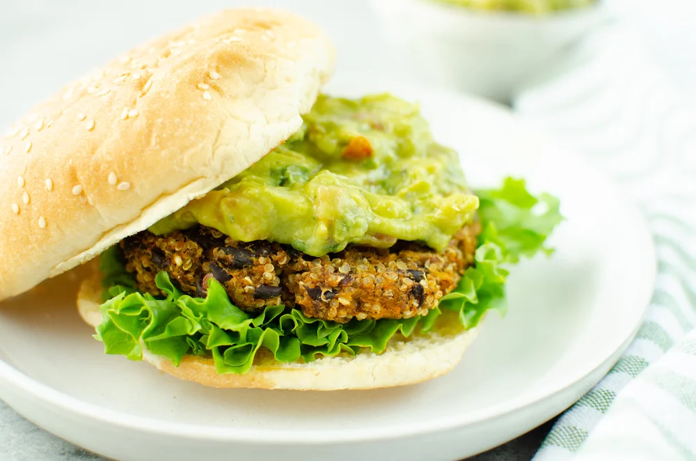 Butternut Squash, Black Bean, Quinoa Veggie Burgers Recipe ...