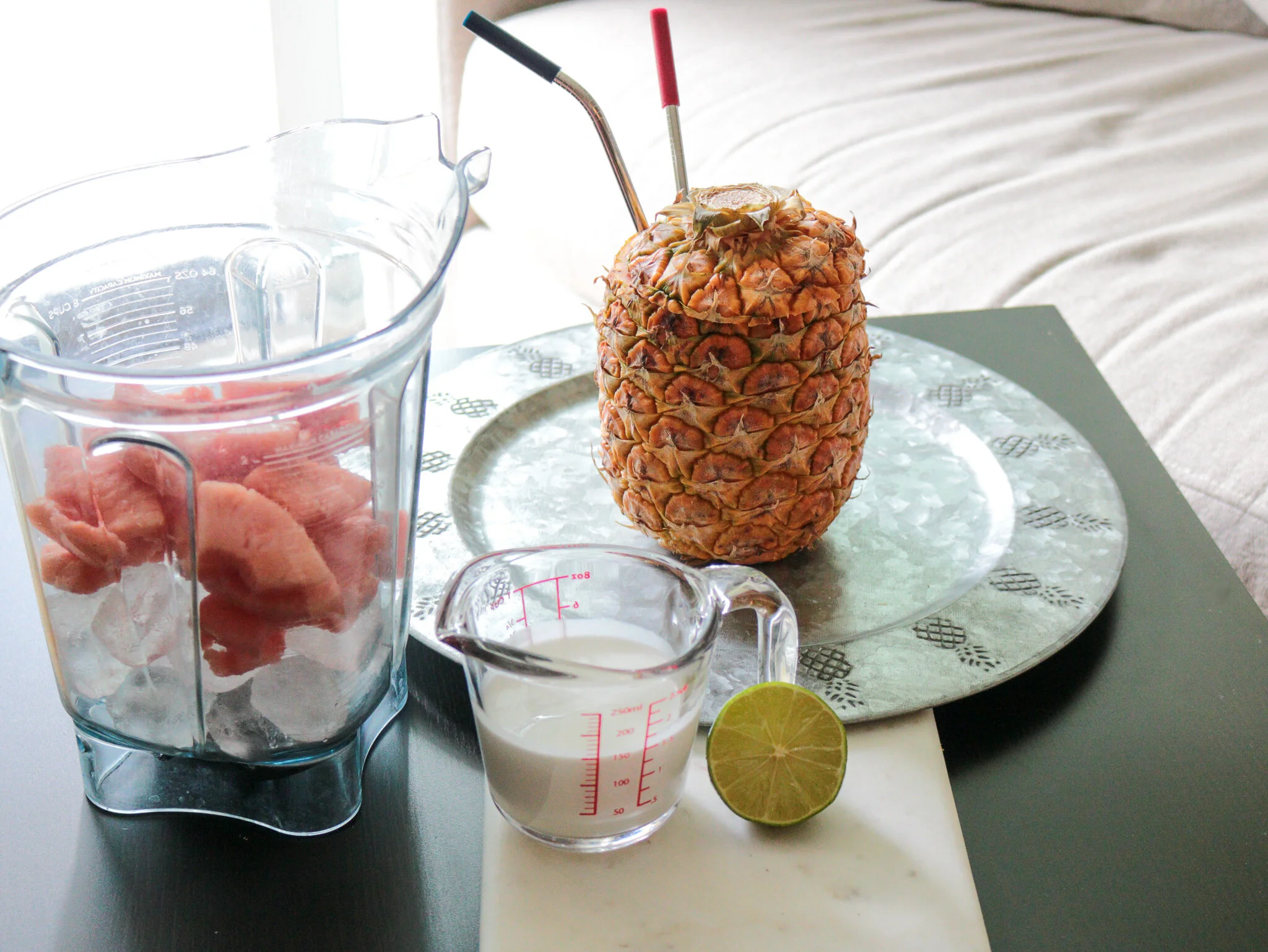 Pink Pineapple Colada Recipe — REDUCETARIAN FOUNDATION