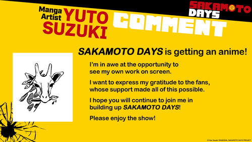 Sakamoto Days — TMS Entertainment - Anime You Love
