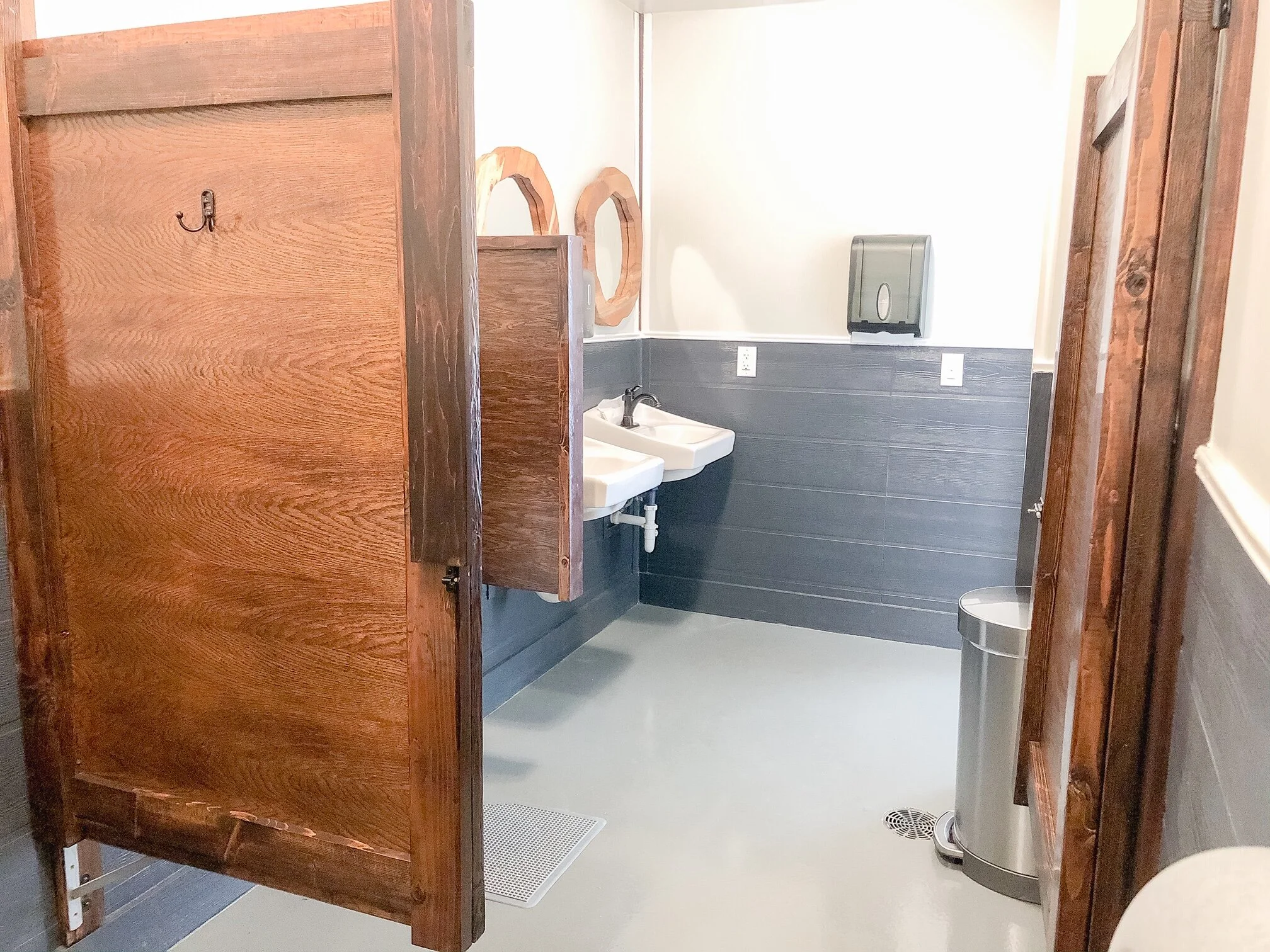 Custom Stall Dividers — Tulsa Woodworking