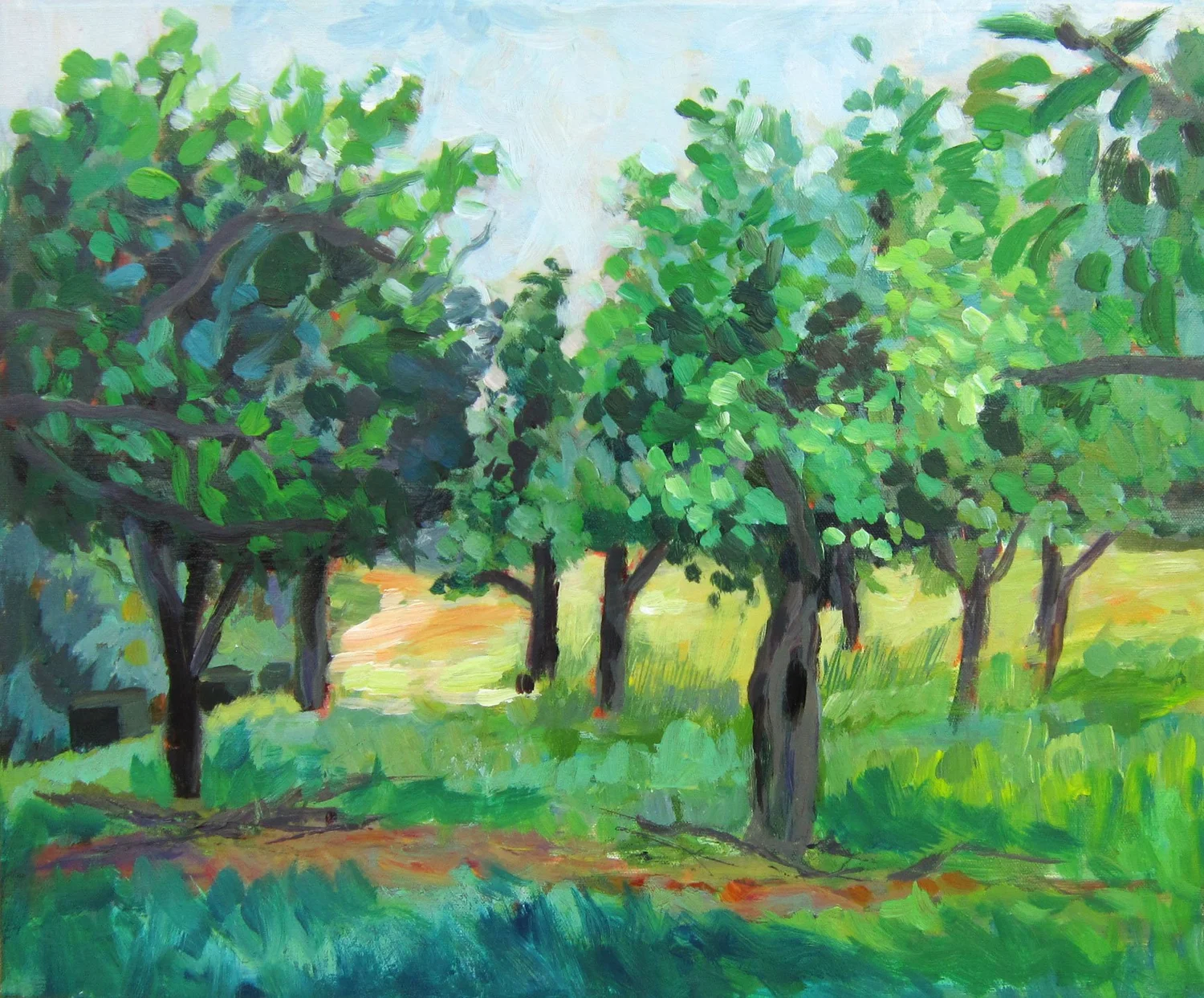 Colorful Original Paintings of the Midwest- Impressionist Impasto from ...