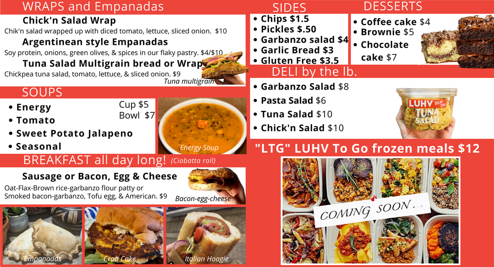 Our Food — LUHV FOOD