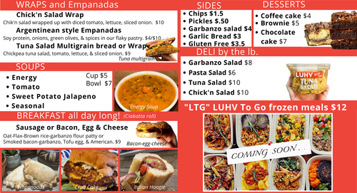 Our Food — LUHV FOOD