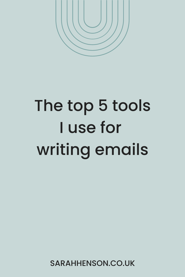 My top 5 tools for writing emails
