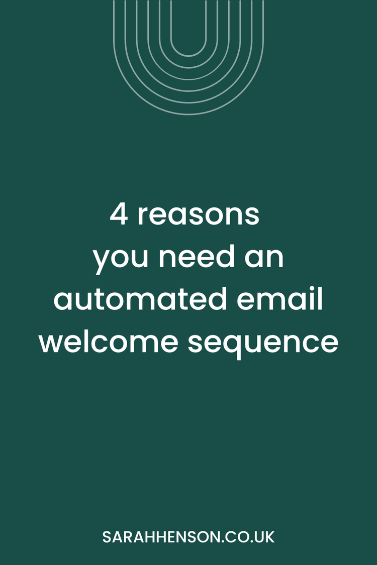 4 reasons why you need an automated email welcome sequence