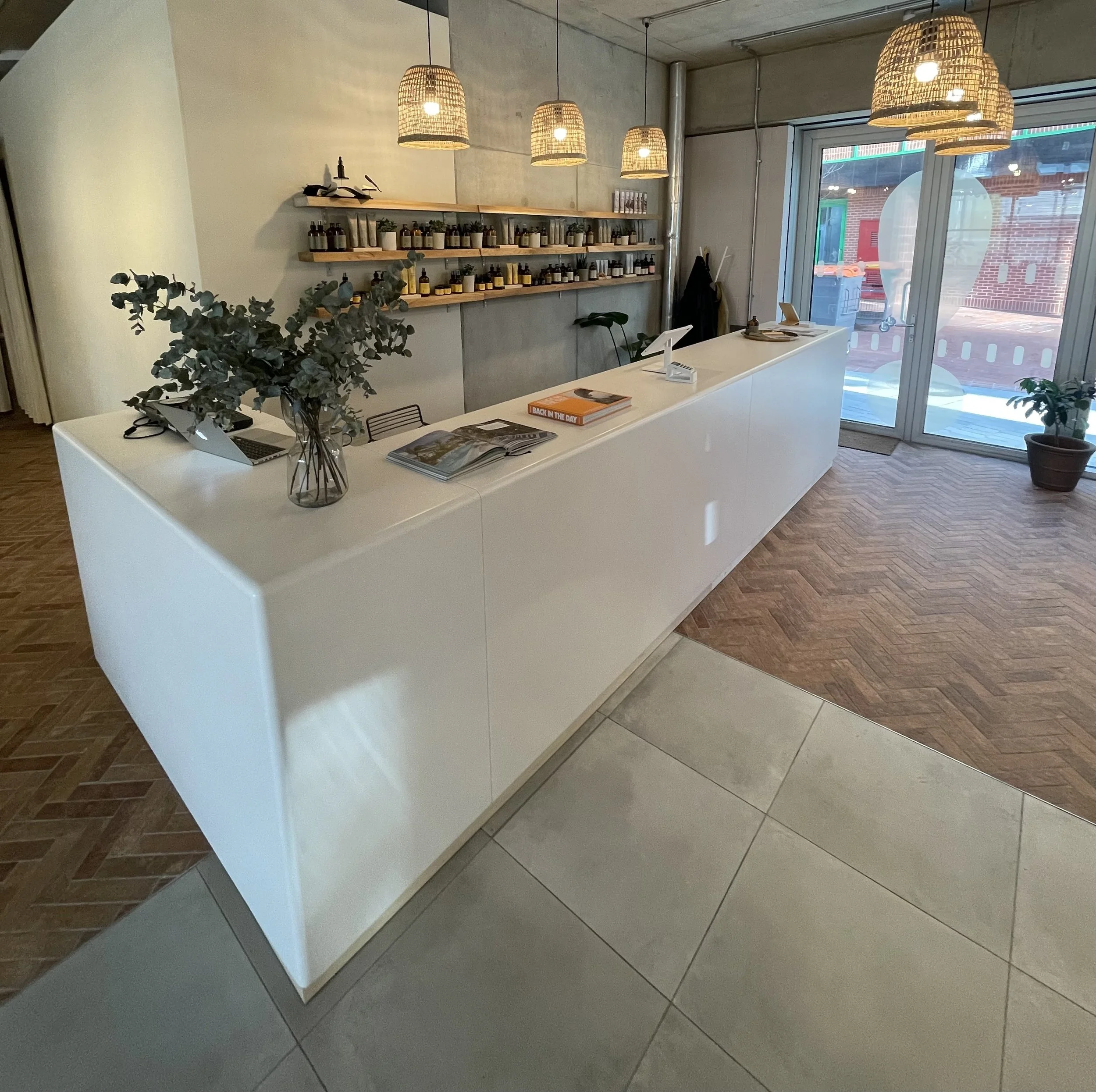 Salon Interior — Stanley Watts Greenwich