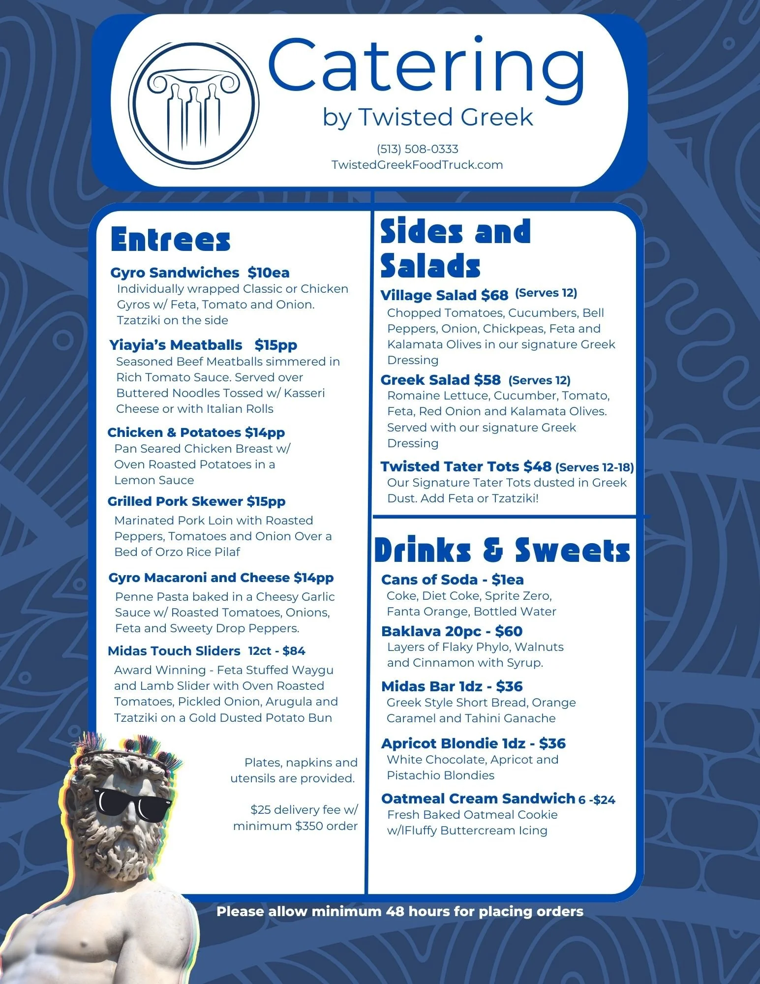 About 5 — Twisted Greek Food Truck