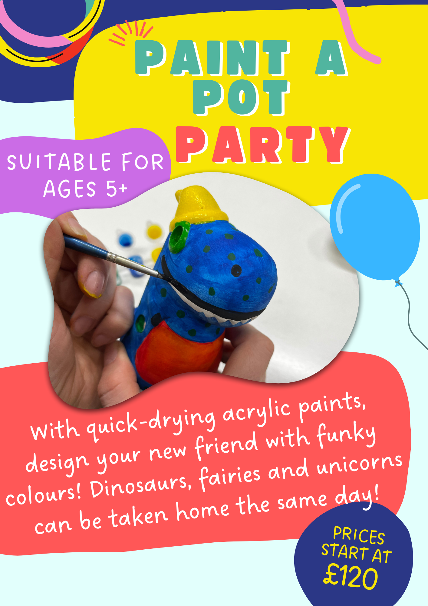 Kids arty parties — Globe Arts Studio