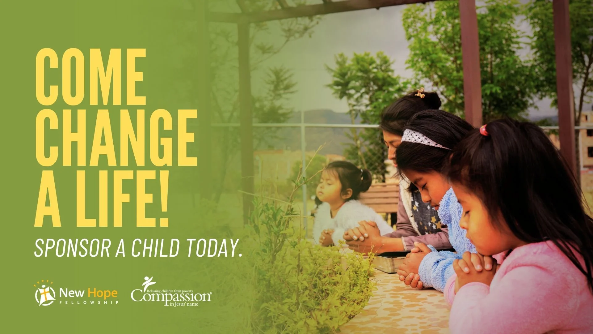 Invitation to Participate in God’s Mission by Sponsoring Children in Need Through Compassion ...