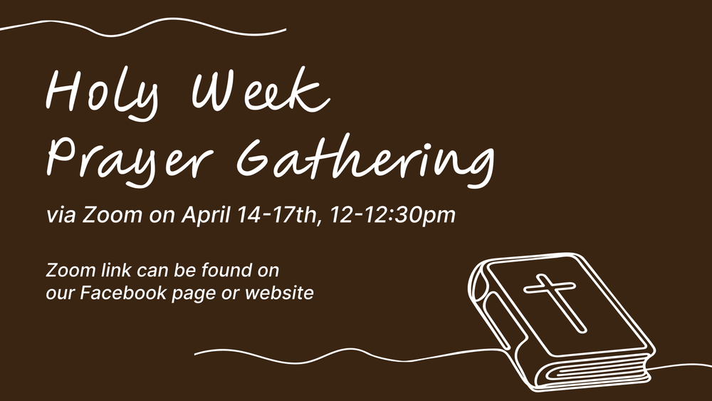 Holy Week Prayer Gathering — New Hope Fellowship
