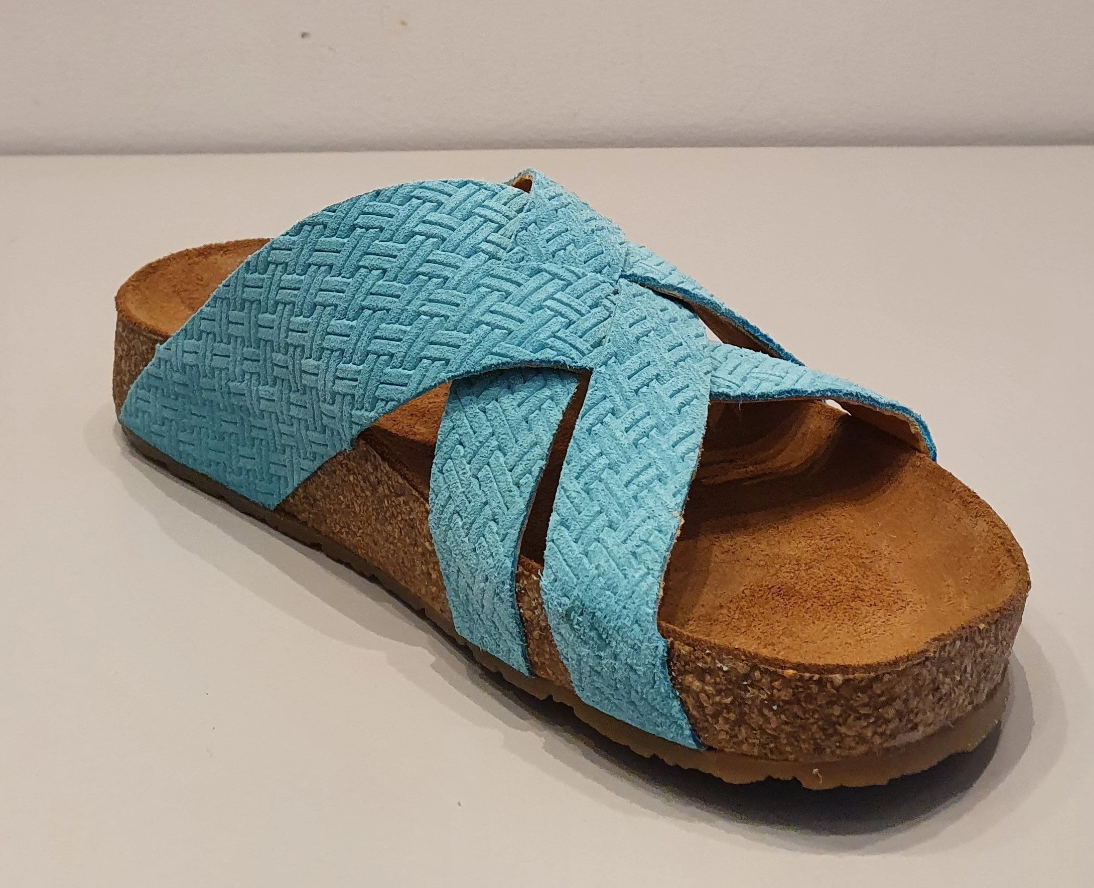 Haflinger bo 1677 aqua braided ou 1676 corail — Mariejess