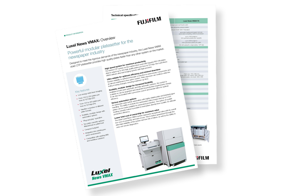 Newspaper Platesetter — Fujifilm Graphic Communication South Africa