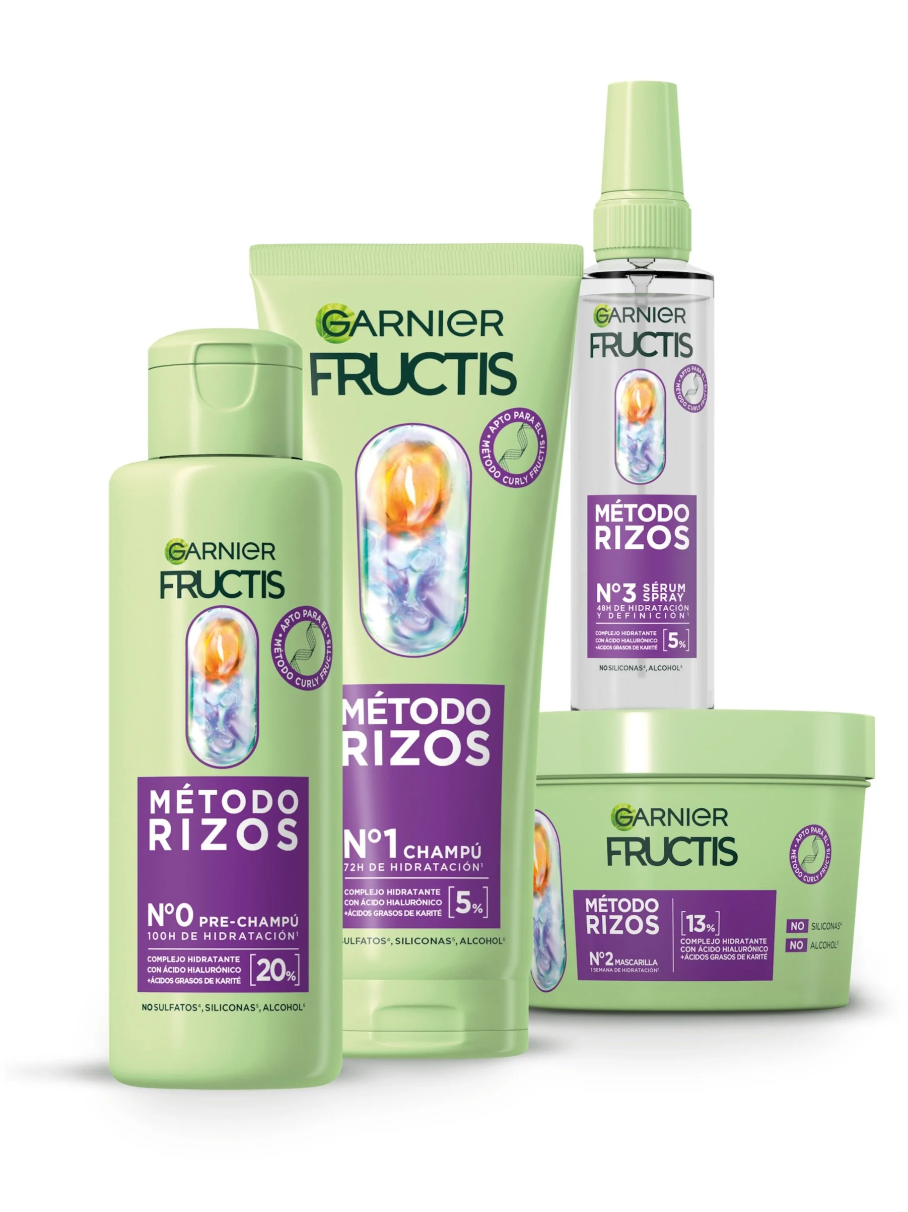 GARNIER lanza en España su gama Método Rizos de Fructis, apta para el ...
